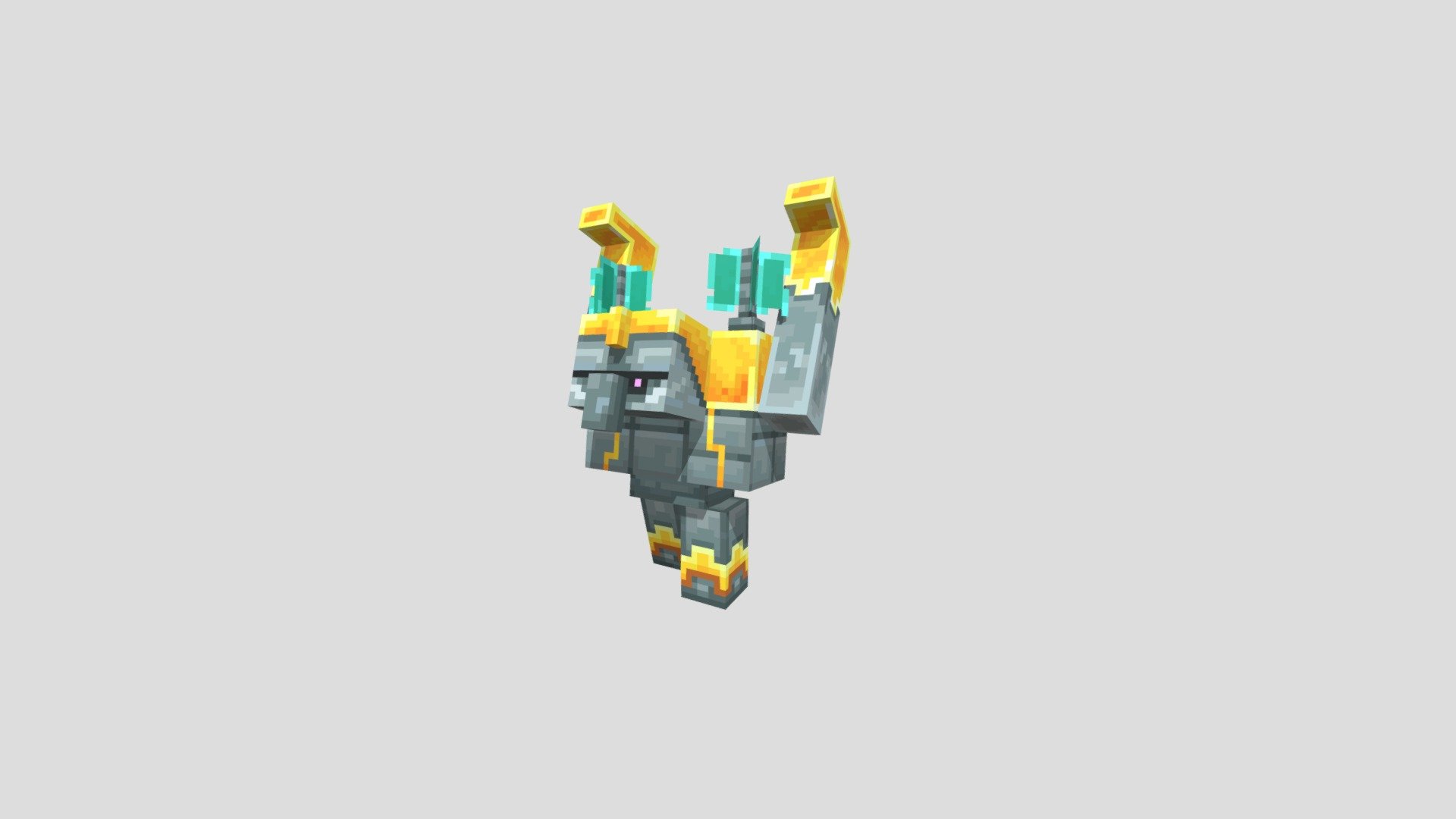 low-poly golem - 3D model by danyydan [f20ba3a] - Sketchfab