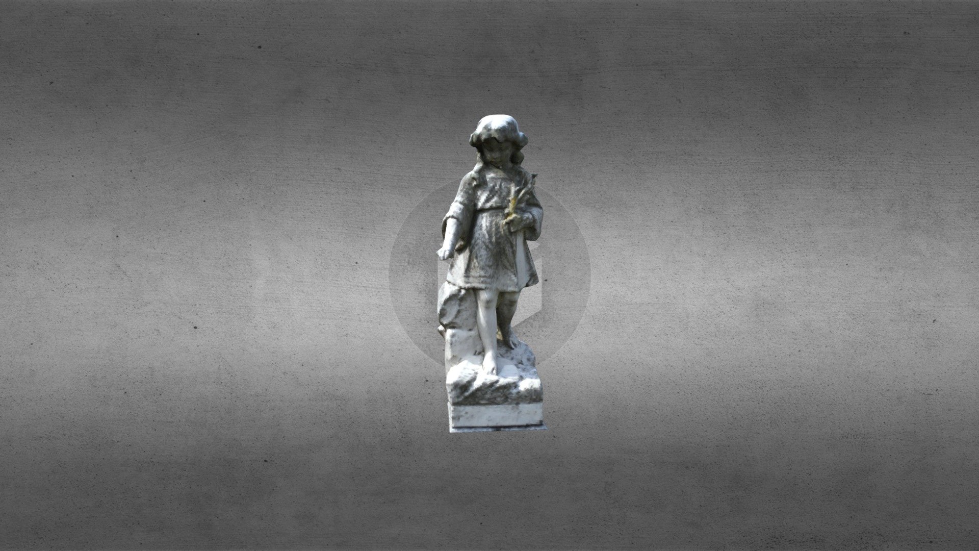Girl Statue - 3D model by Chris Rowley (@carowley) [f20cea2] - Sketchfab