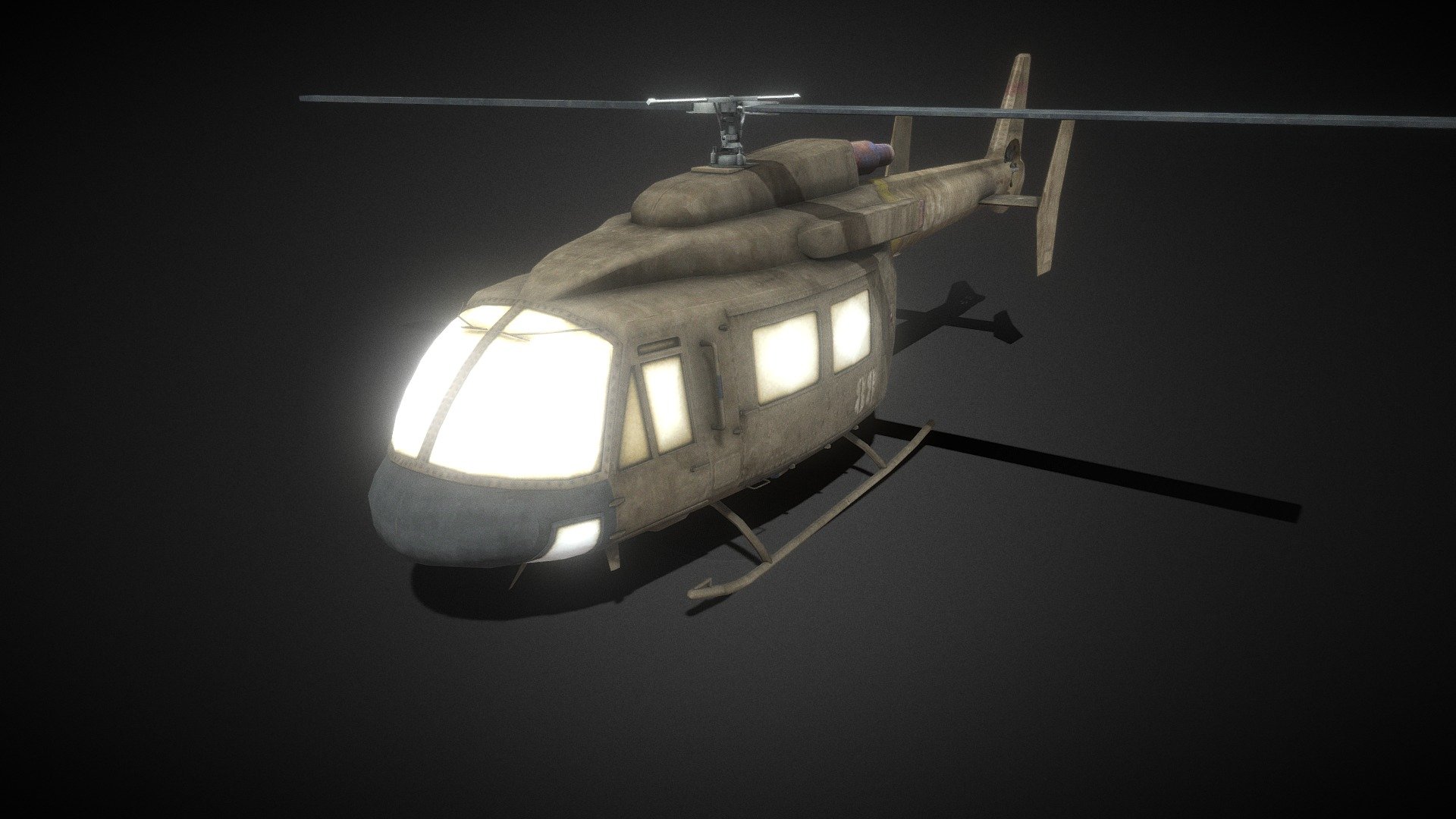 Chopper - Download Free 3D model by 3D Resource (@lopuh22721) [f20dfd7 ...