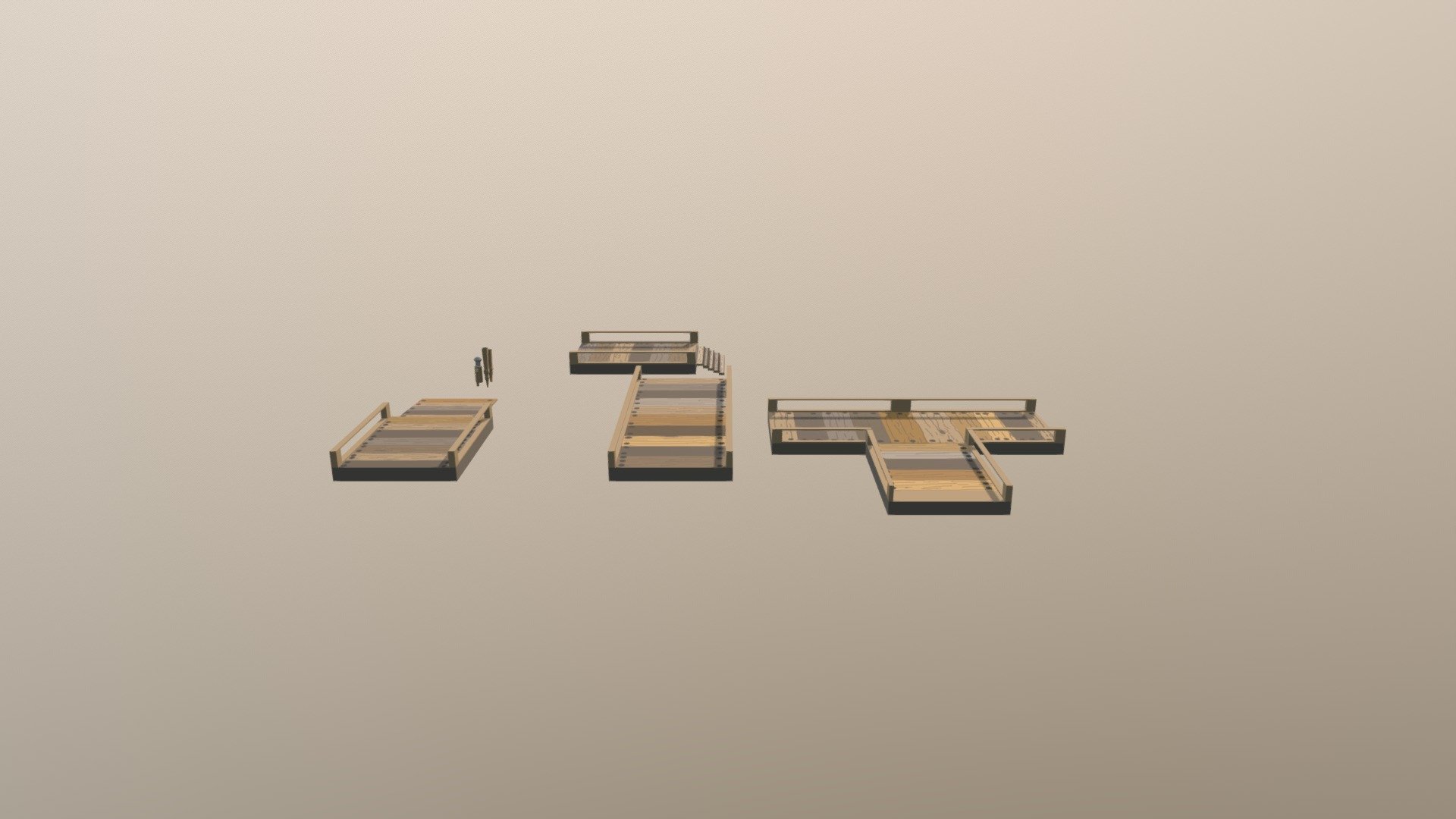 Cais - 3D model by erisckpucminas [f20e33b] - Sketchfab
