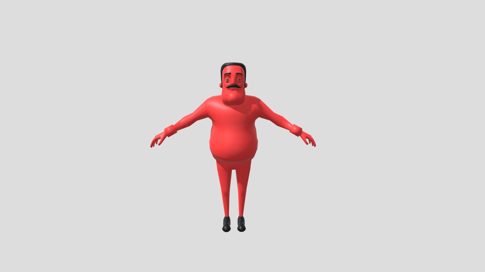 Hello Neighbor Devgamm Red (Original) - 3D model by mertseher [f20f3ba ...