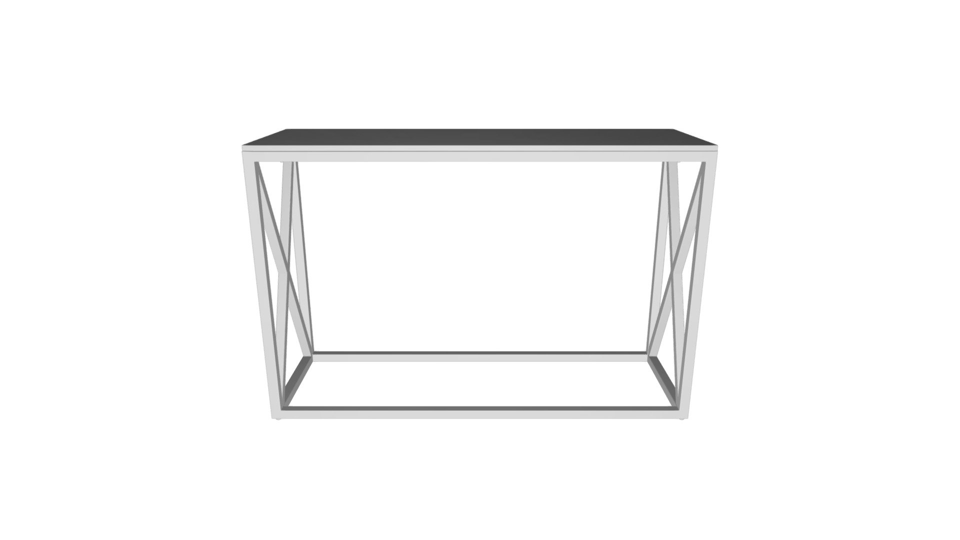 Консоль белая с золотыми ножками Bianco Nami... - 3D model by dg-home ...