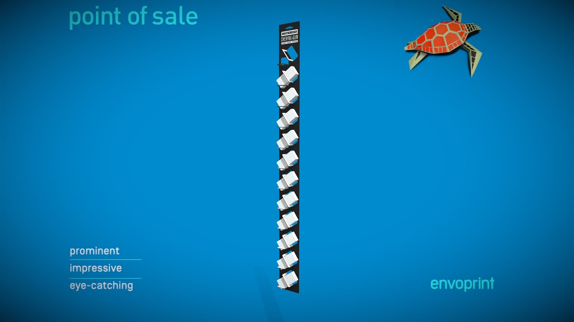 Blockhead Hanging StripDesign01 - 3D model by envoprint ...