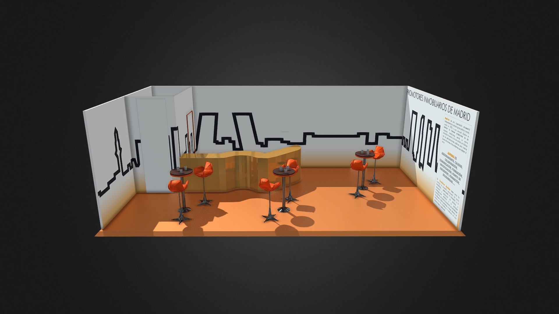 Standard model of stand - Buy Royalty Free 3D model by Aaron3D ...