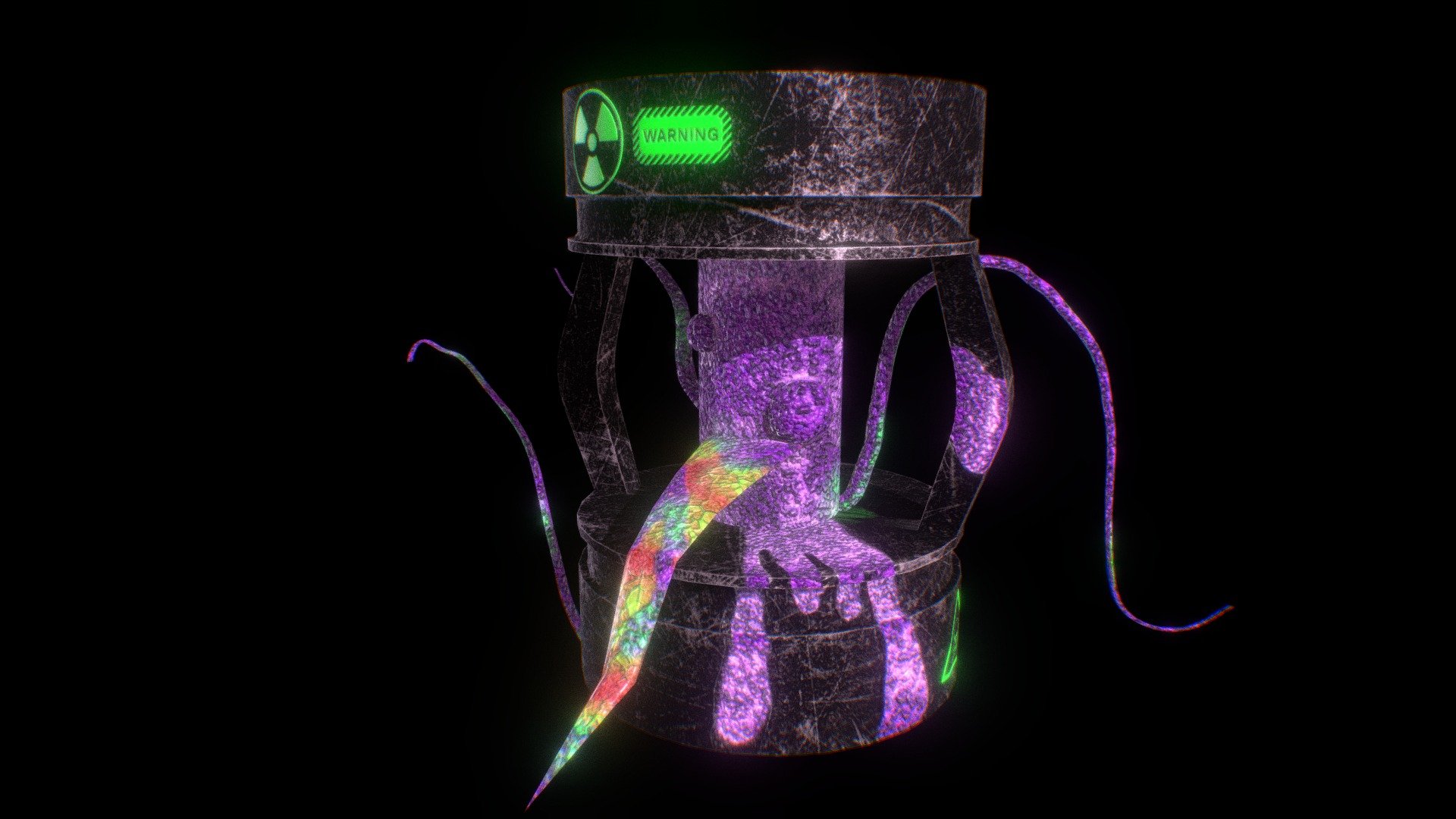 SciFi Barrel Mimic - 3D model by kris vidotto (@kvidotto) [f214e37 ...