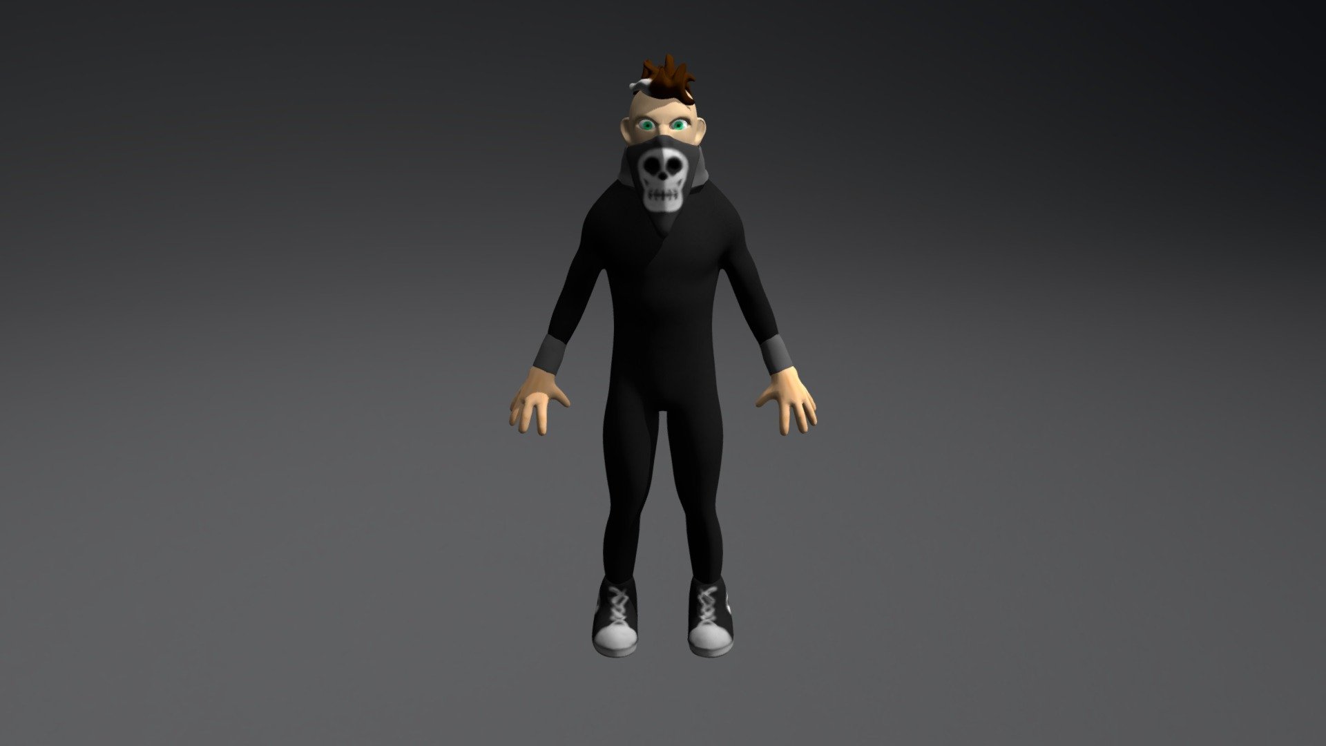 Cartoon dude test - 3D model by Lucas (@imdynamit) [f216e7e] - Sketchfab