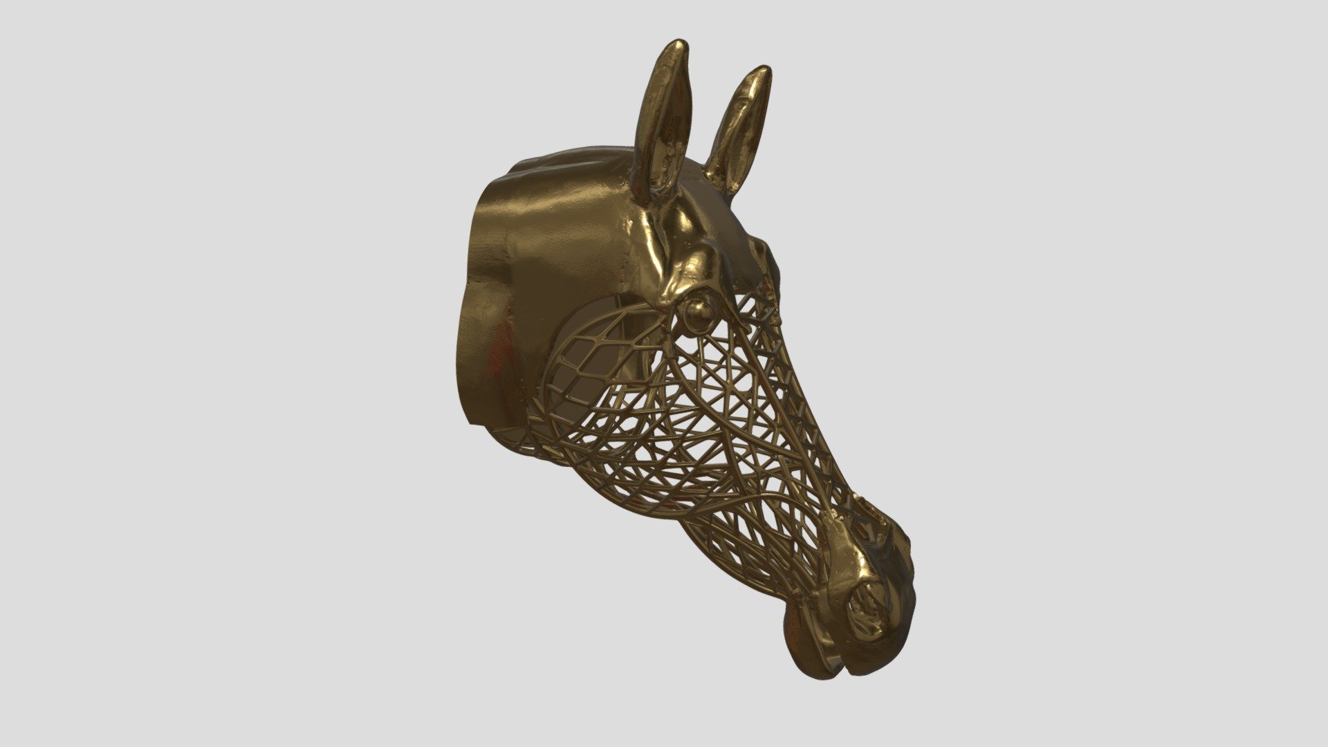 Peggy Mesh Horsehead - 3D model by Capture It In 3D (@CaptureMeIn3D ...
