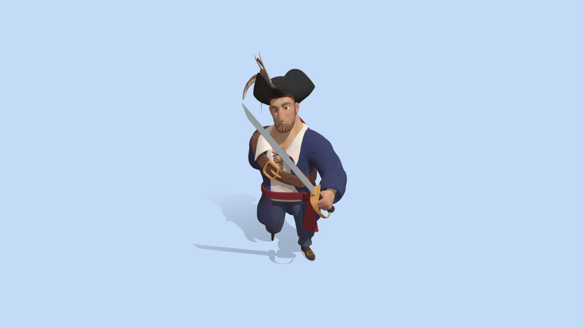 Pirate - 3D model by theboxduchess [f218bb4] - Sketchfab