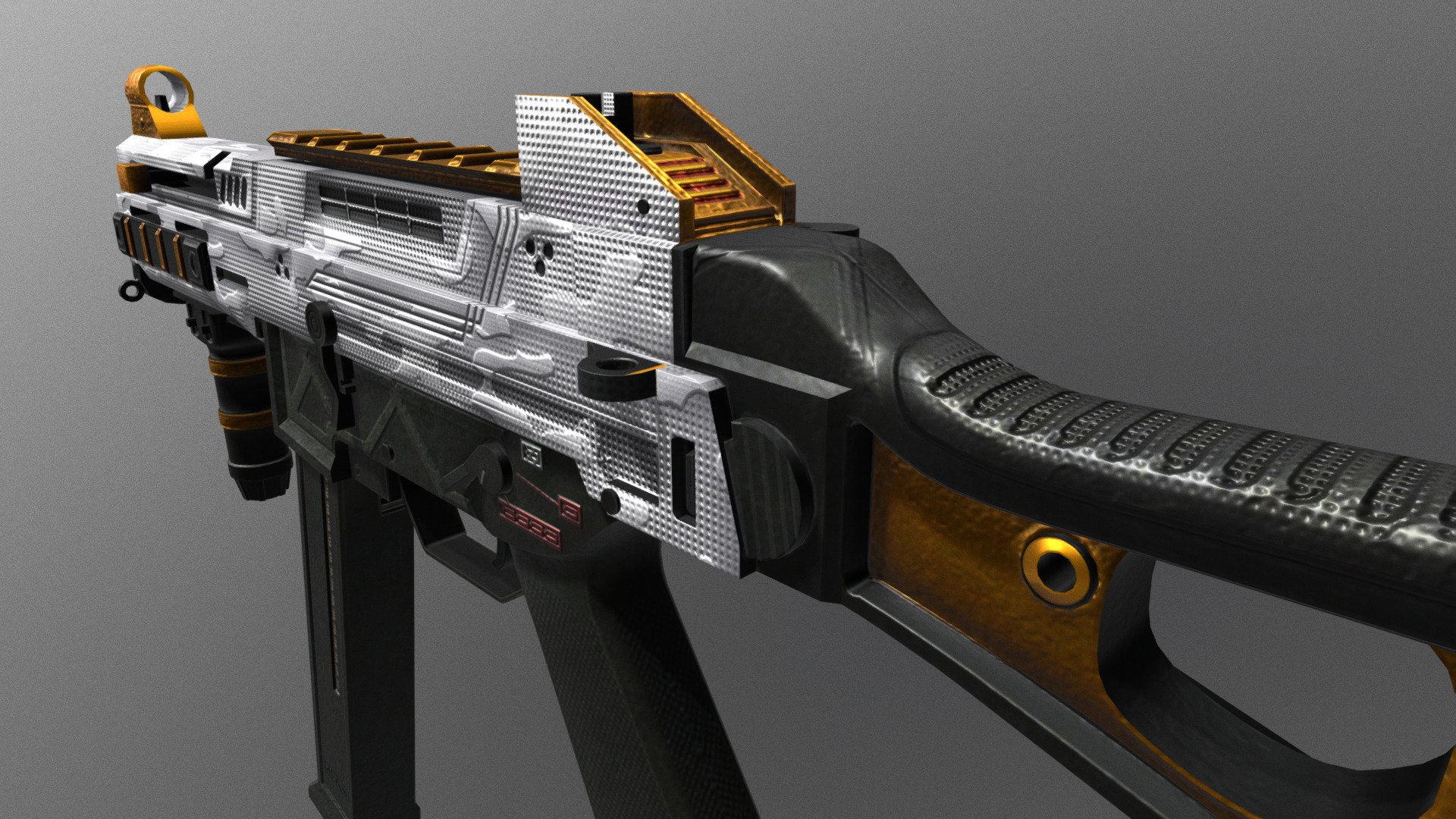 UMP45 | Construction - 3D model by nextgenz [f219d4a] - Sketchfab