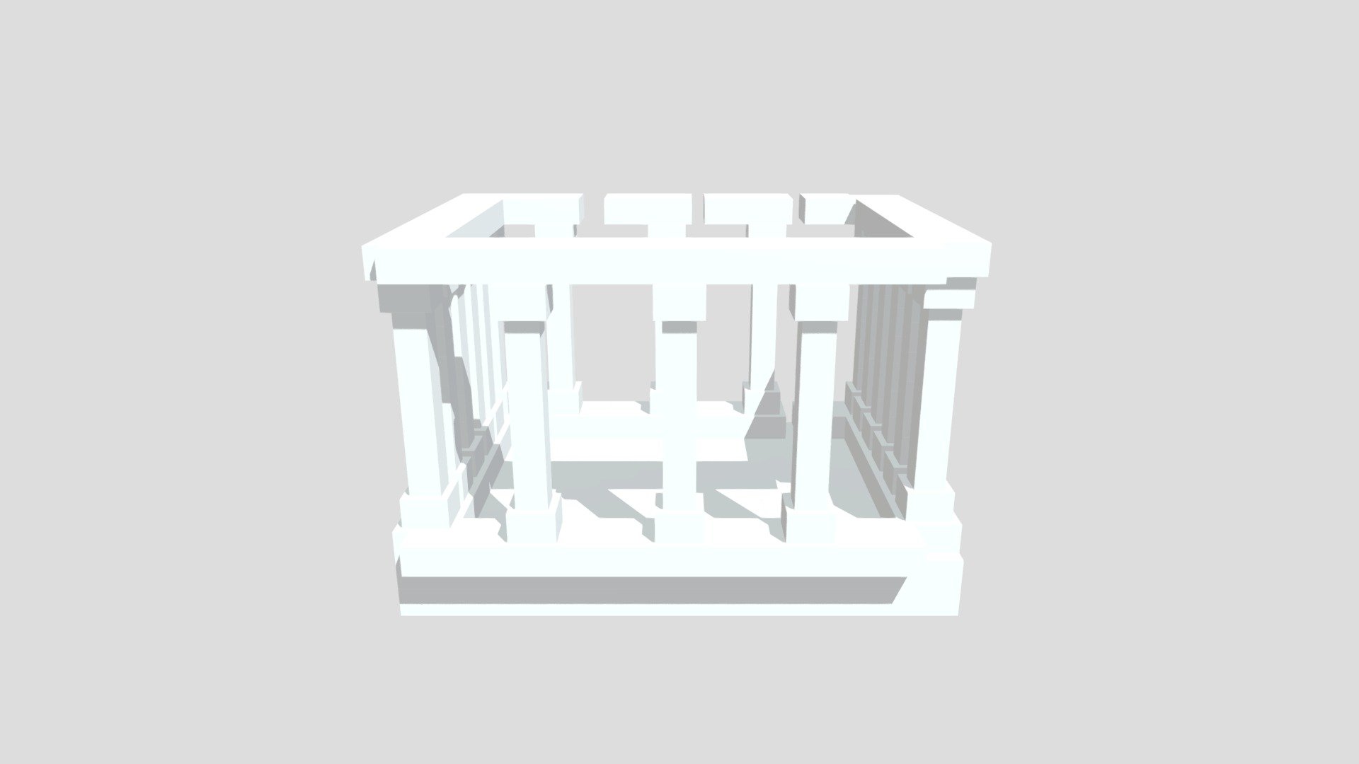 Athens Columns - 3D model by kbkish35 [f21a235] - Sketchfab