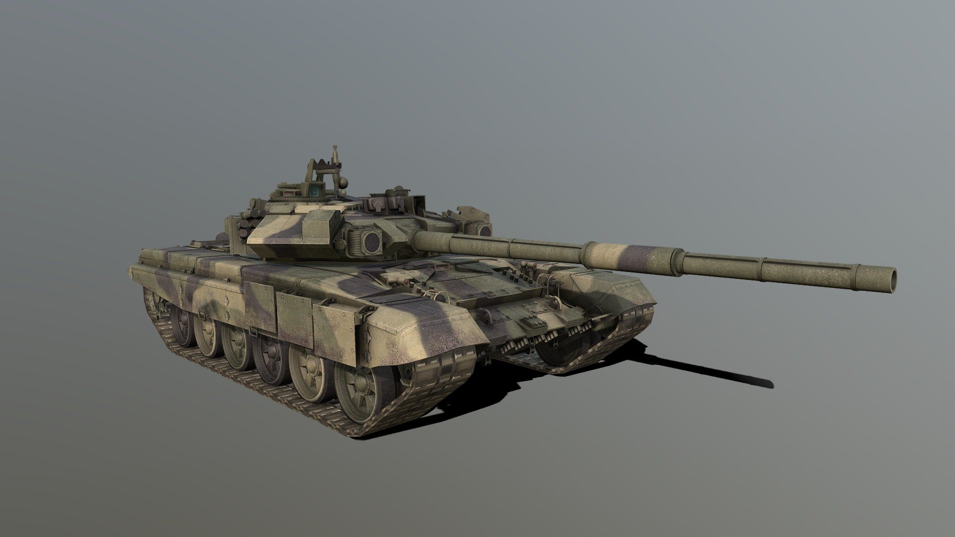 T-90 - Download Free 3D model by mamont nikita (@mamontnikita62) [f21acfb] - Sketchfab