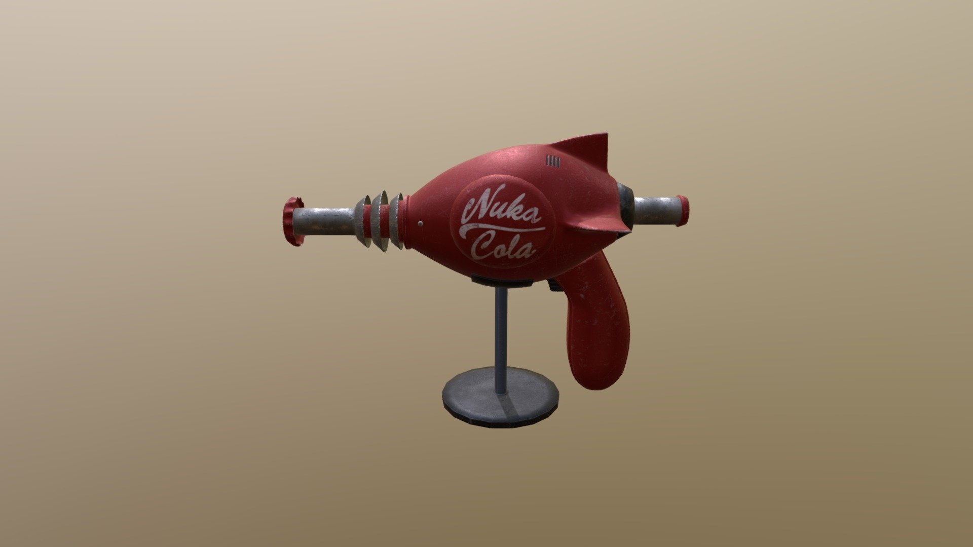 Nuka Cola Thirst Zapper Fan Art - 3D model by slearst [f21b35a] - Sketchfab