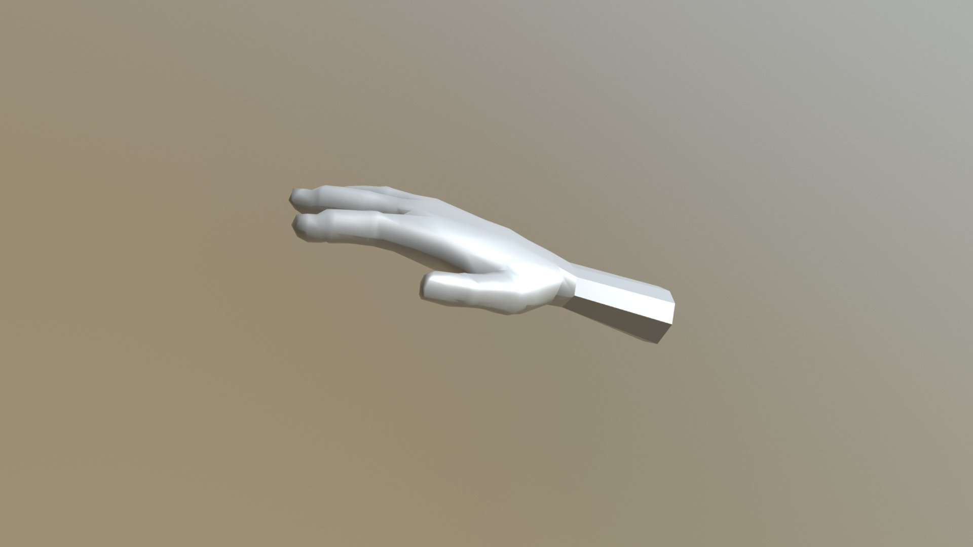 Five finger hand. - 3D model by Josfecond [f21c43f] - Sketchfab