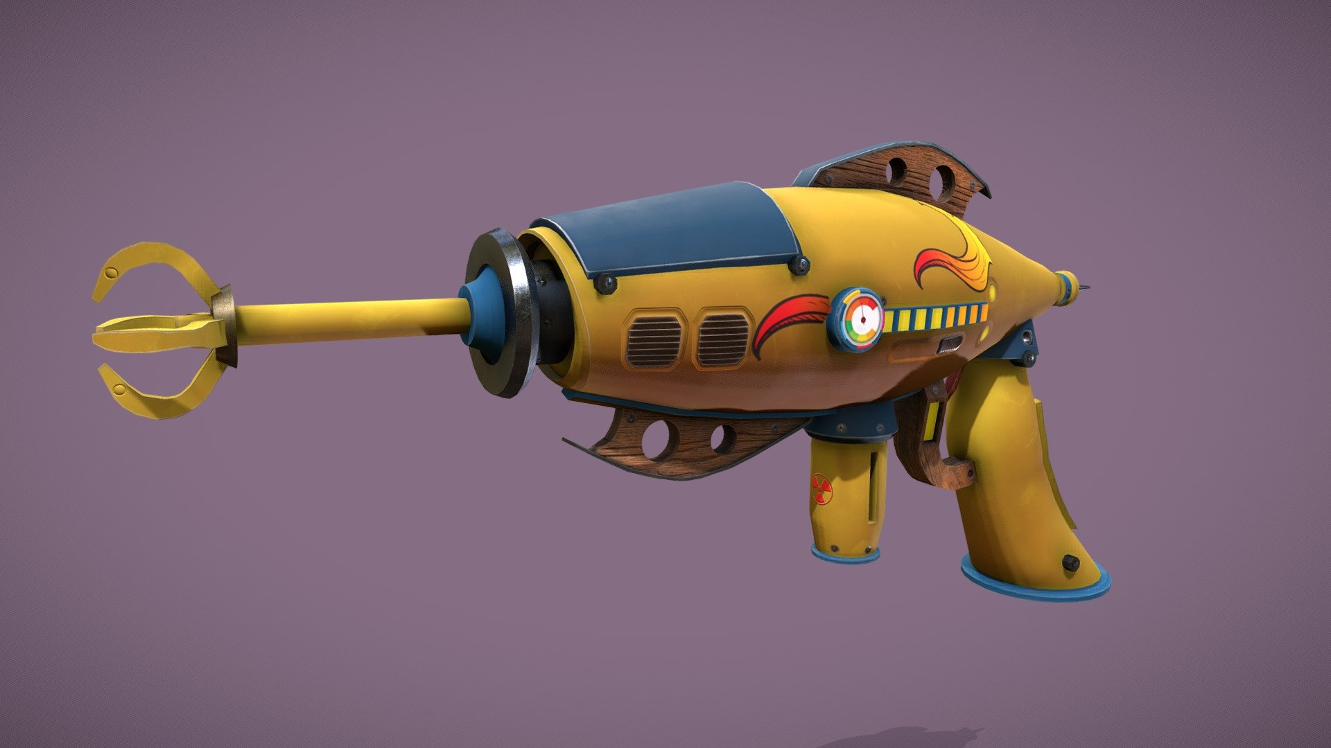 Funny Pistol - Buy Royalty Free 3D model by SnowyTrain [f21d482 ...