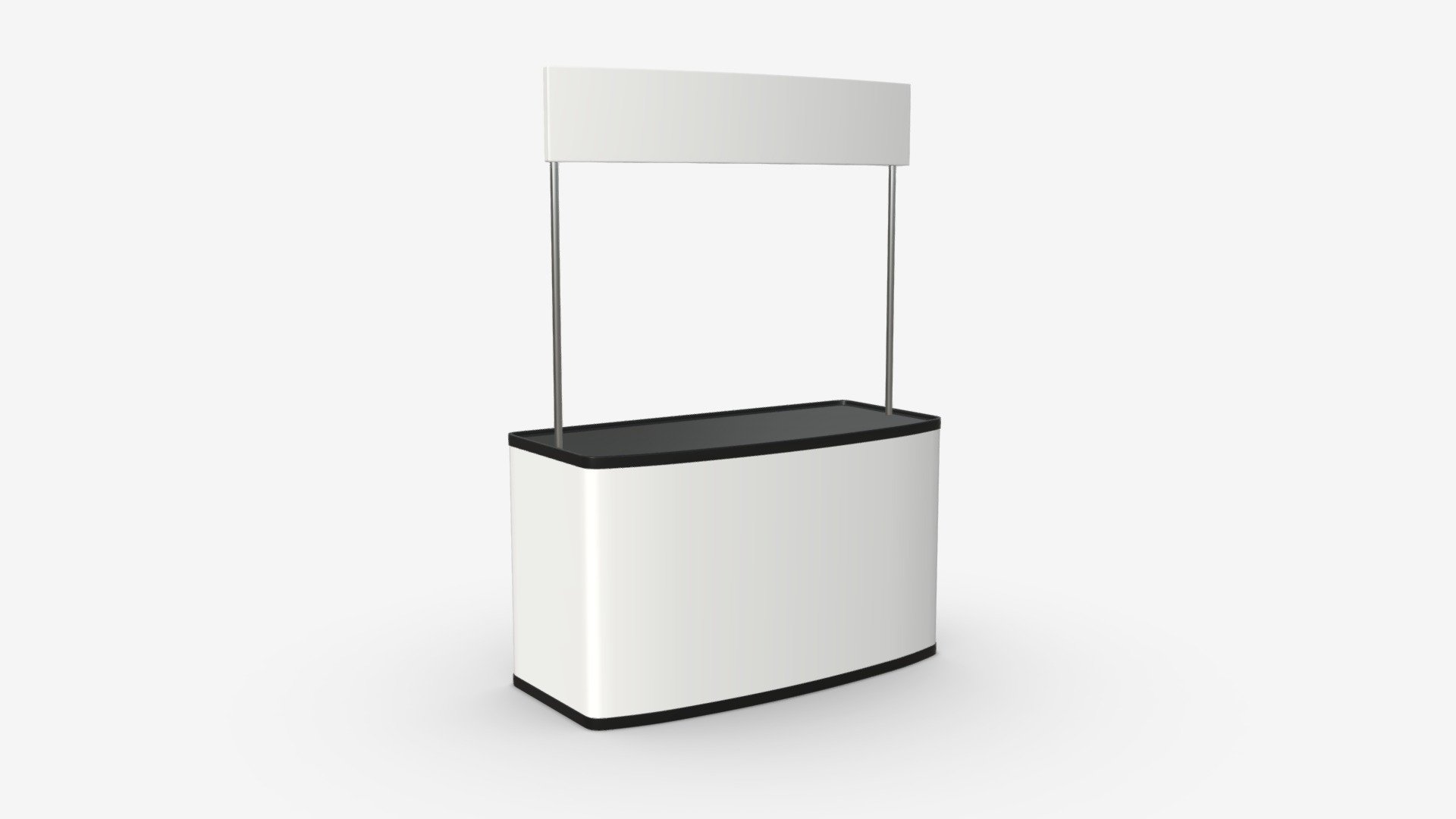 Promo stand large mockup - Buy Royalty Free 3D model by HQ3DMOD ...