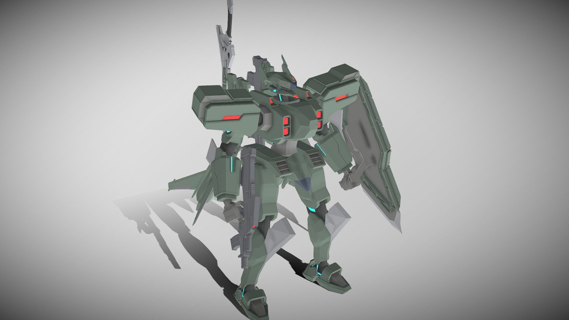 [Muv-Luv] OD-Jian 9-TSF Vanguard Setup - Download Free 3D model by ...