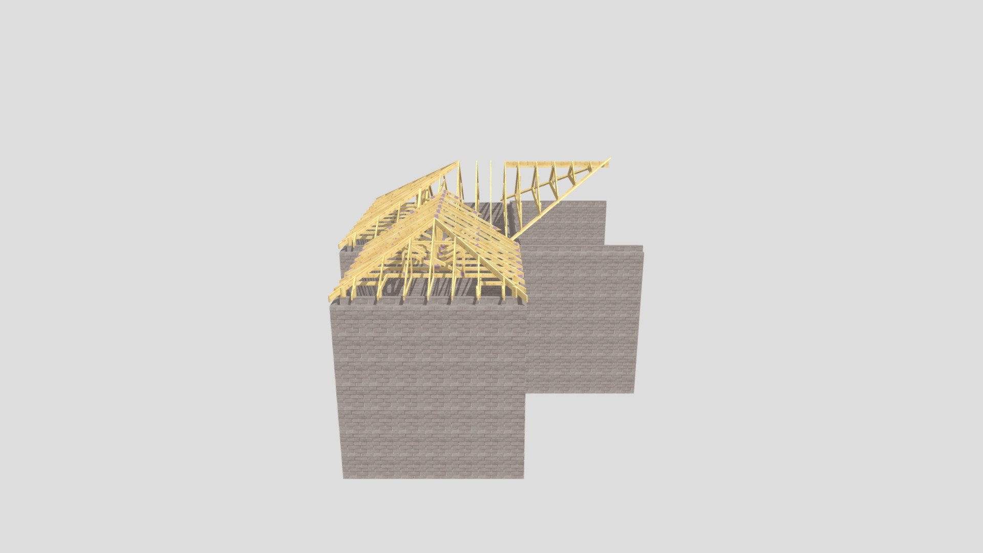 Truss_18038 - 3D model by Griggs Timber Company (@JGriggs) [f222e72 ...