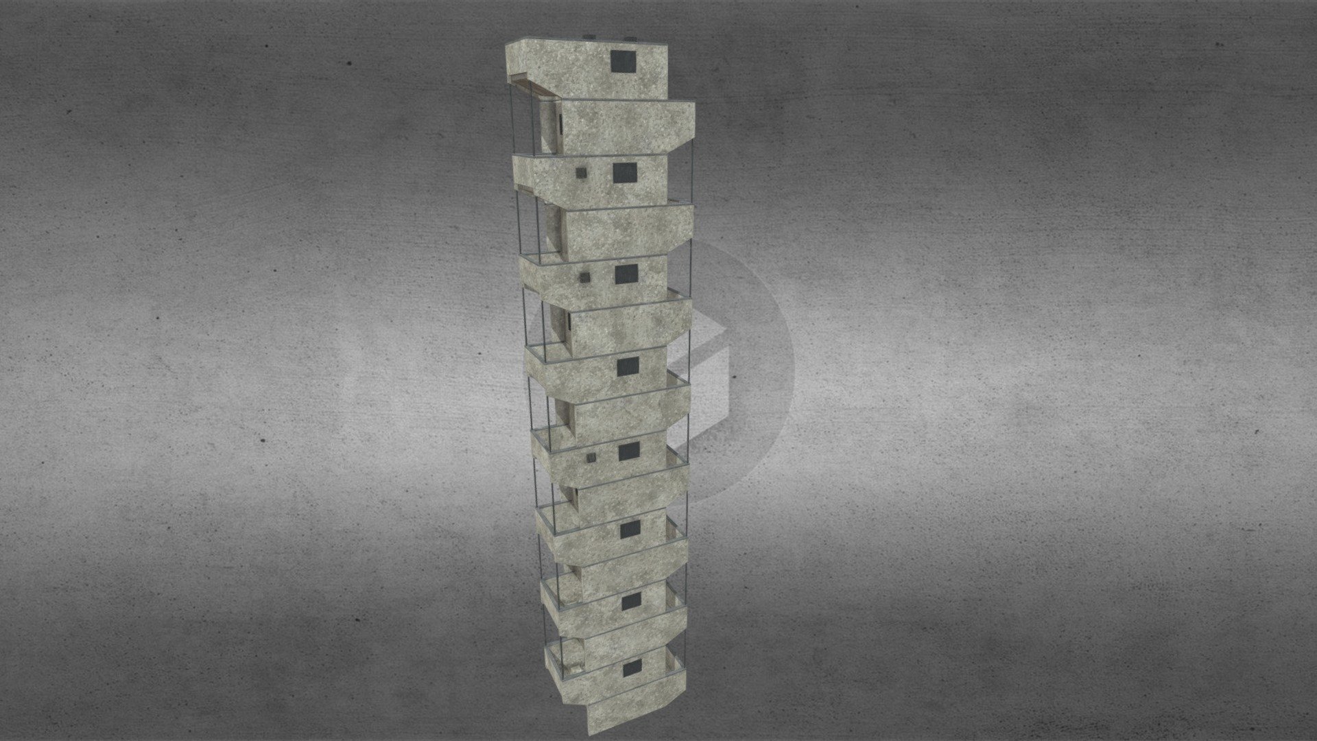 Fire Station Tower - Buy Royalty Free 3D model by Military Assets ...