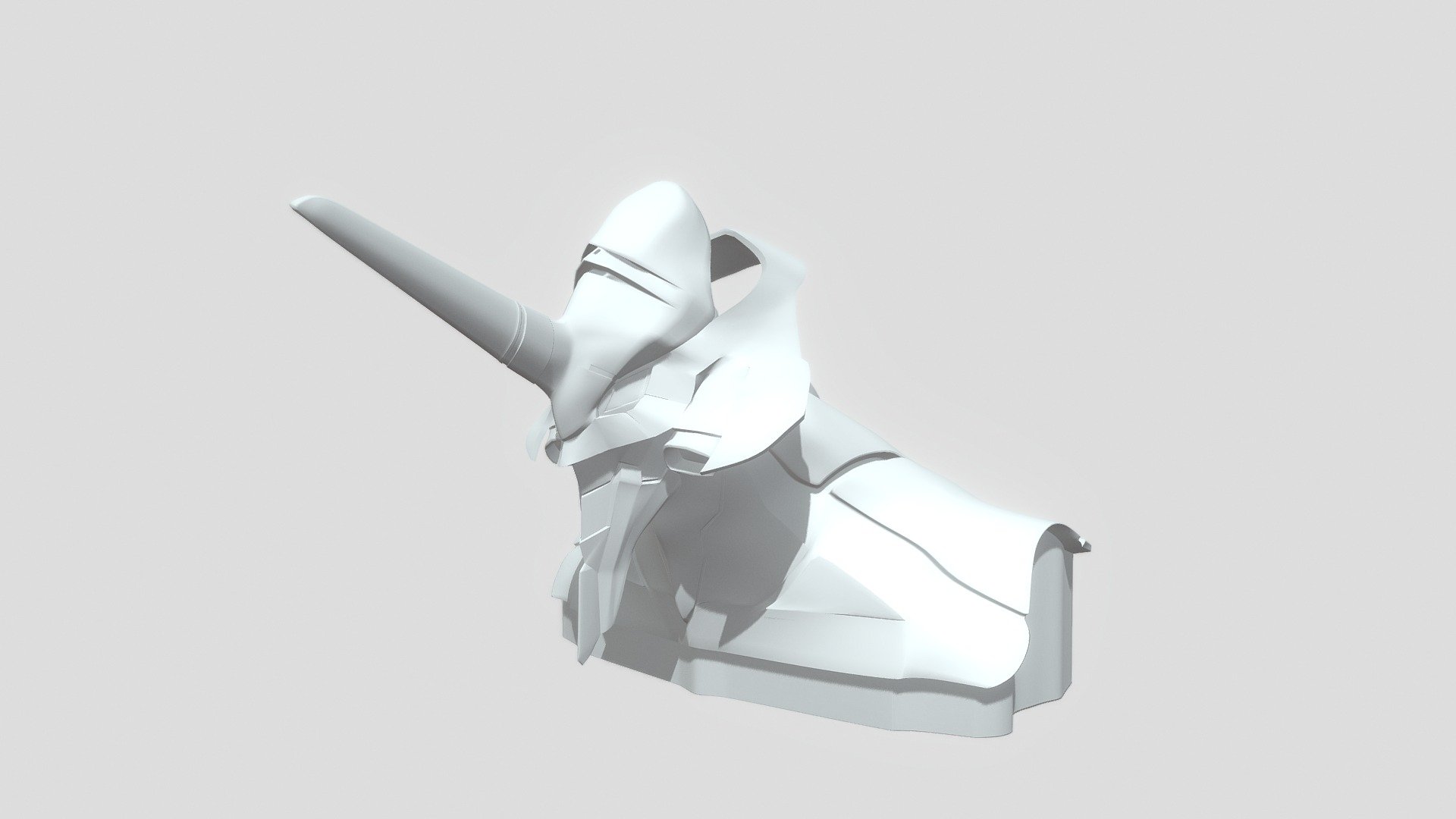 Eva-01 Head - 3D model by tomas.spinella [f2238e2] - Sketchfab