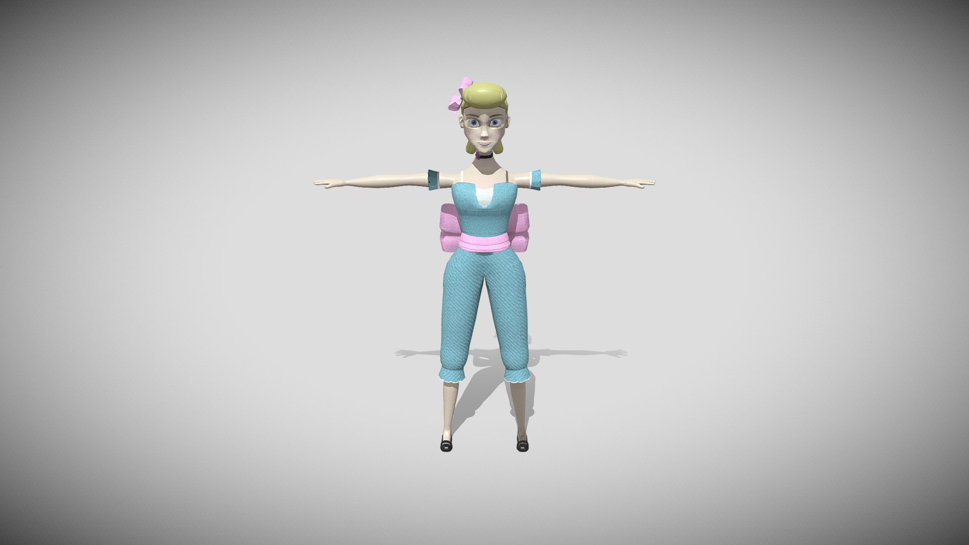 Bo Peep CA2 3DA - 3D model by caleb lau (@caleblau) [f224fb7] - Sketchfab