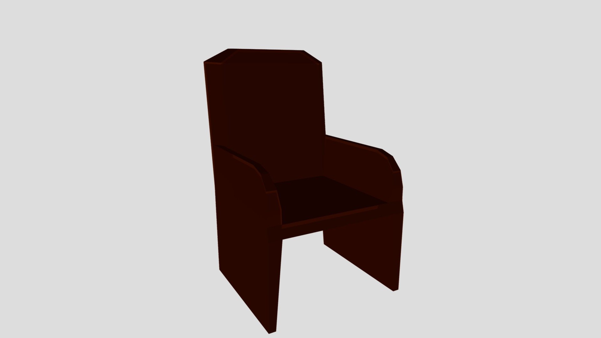 Wood chair - Download Free 3D model by santosjooj [f225352] - Sketchfab