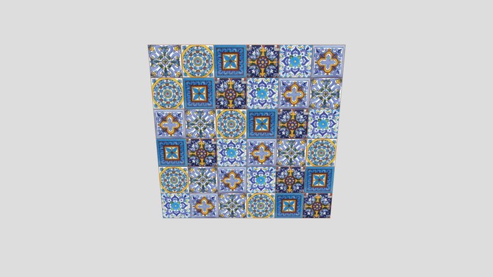 Bathroom-tiles 3D models - Sketchfab