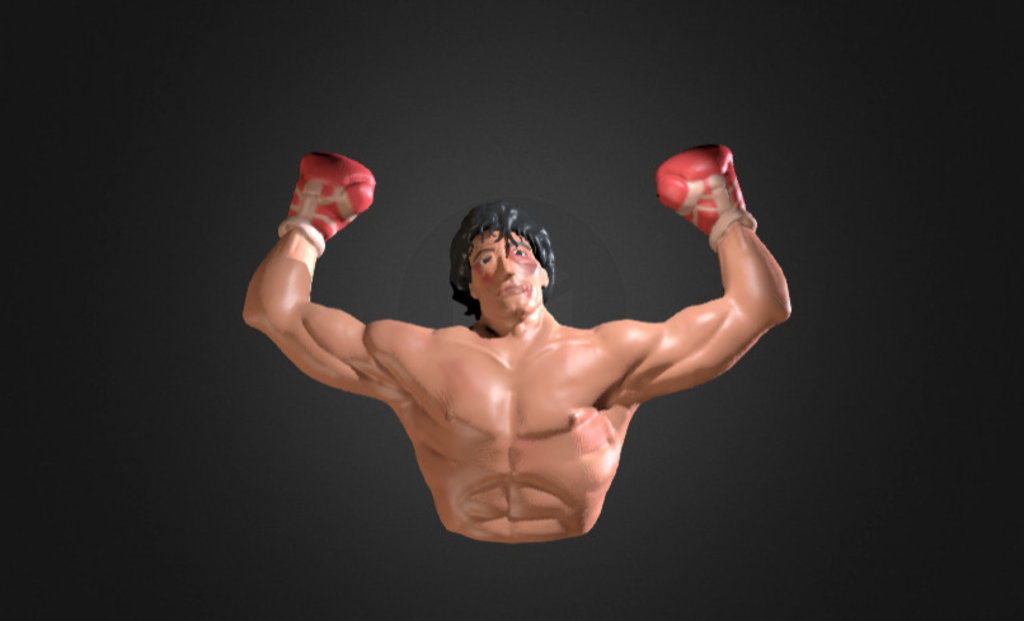 Rocky Balboa - 3D model by Bill Nguyen (@bill_nguyen) [f226a0b] - Sketchfab