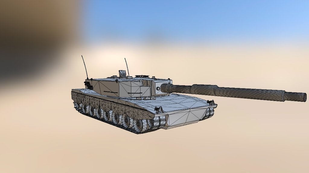 Leopard 2AV - 3D model by deadric [f2273dc] - Sketchfab