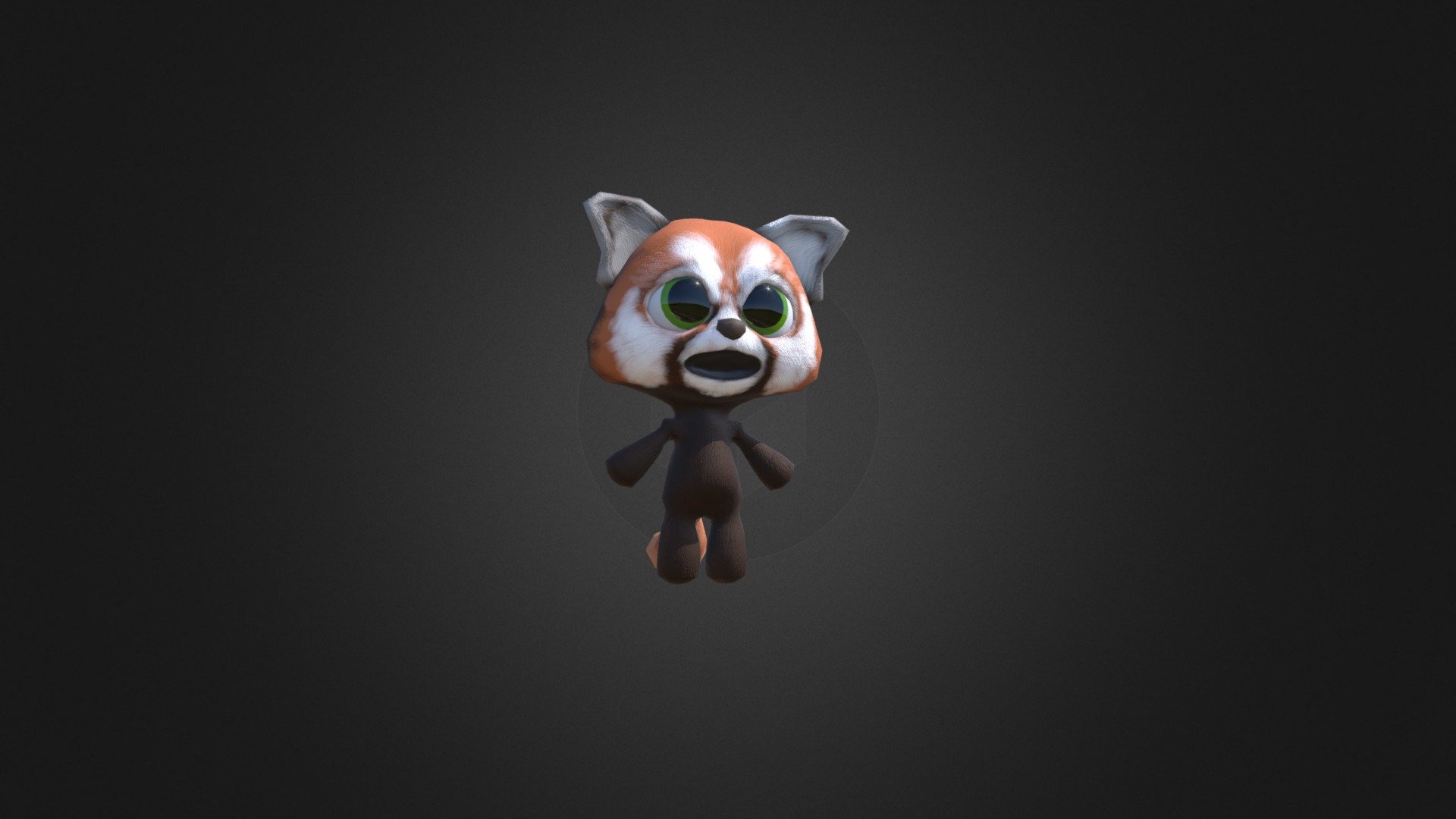 Red Panda Textures Second Pass - Download Free 3D model by Tyler Hales ...