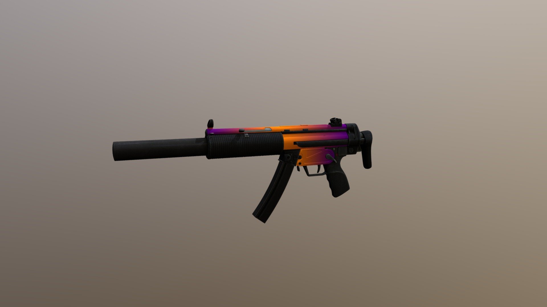 MP5-SD | Some colors - 3D model by VEL44 [f227999] - Sketchfab