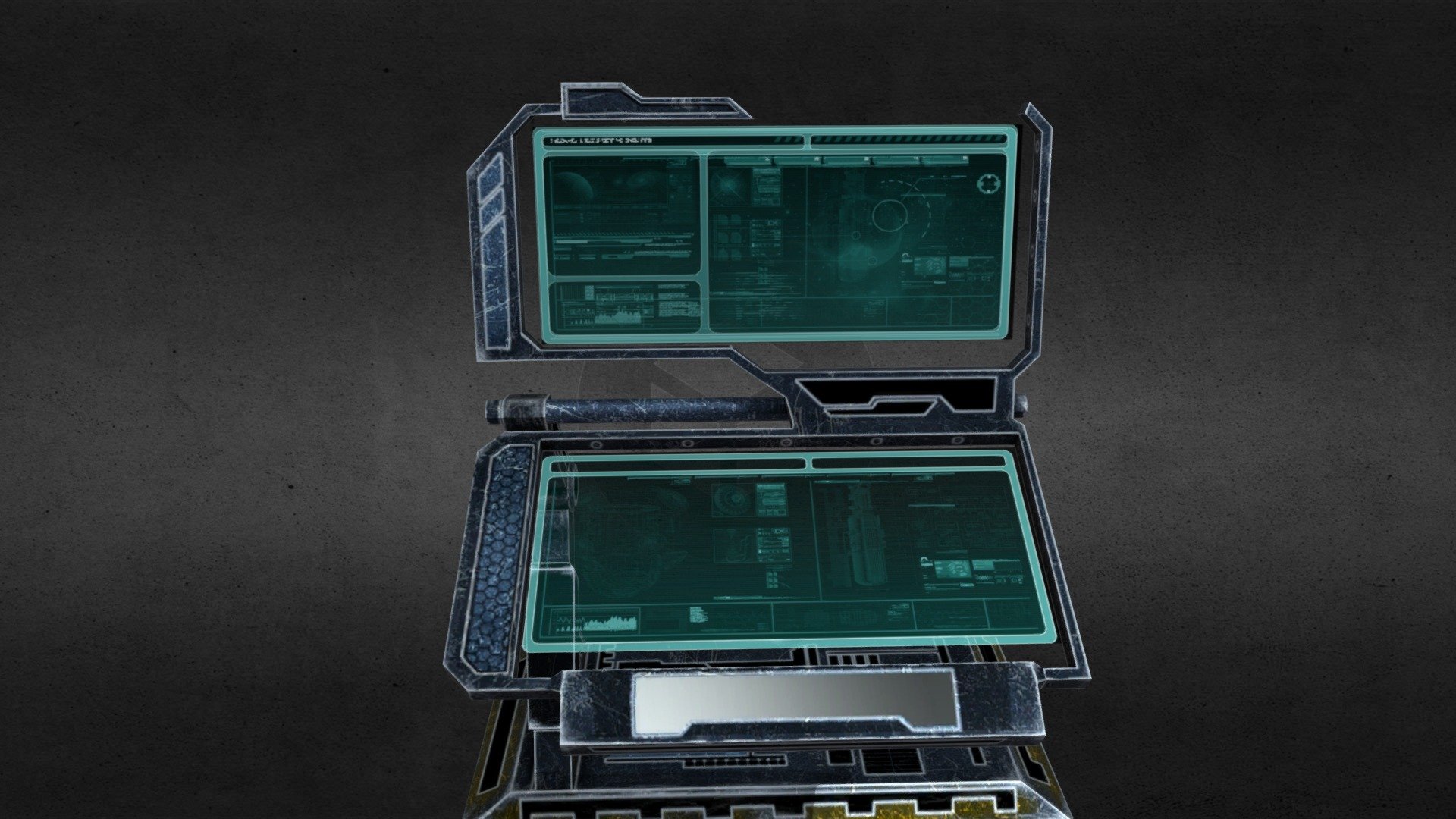 Computer_02_1 - Download Free 3D model by U.A.C.WAD (@hilalarican23 ...