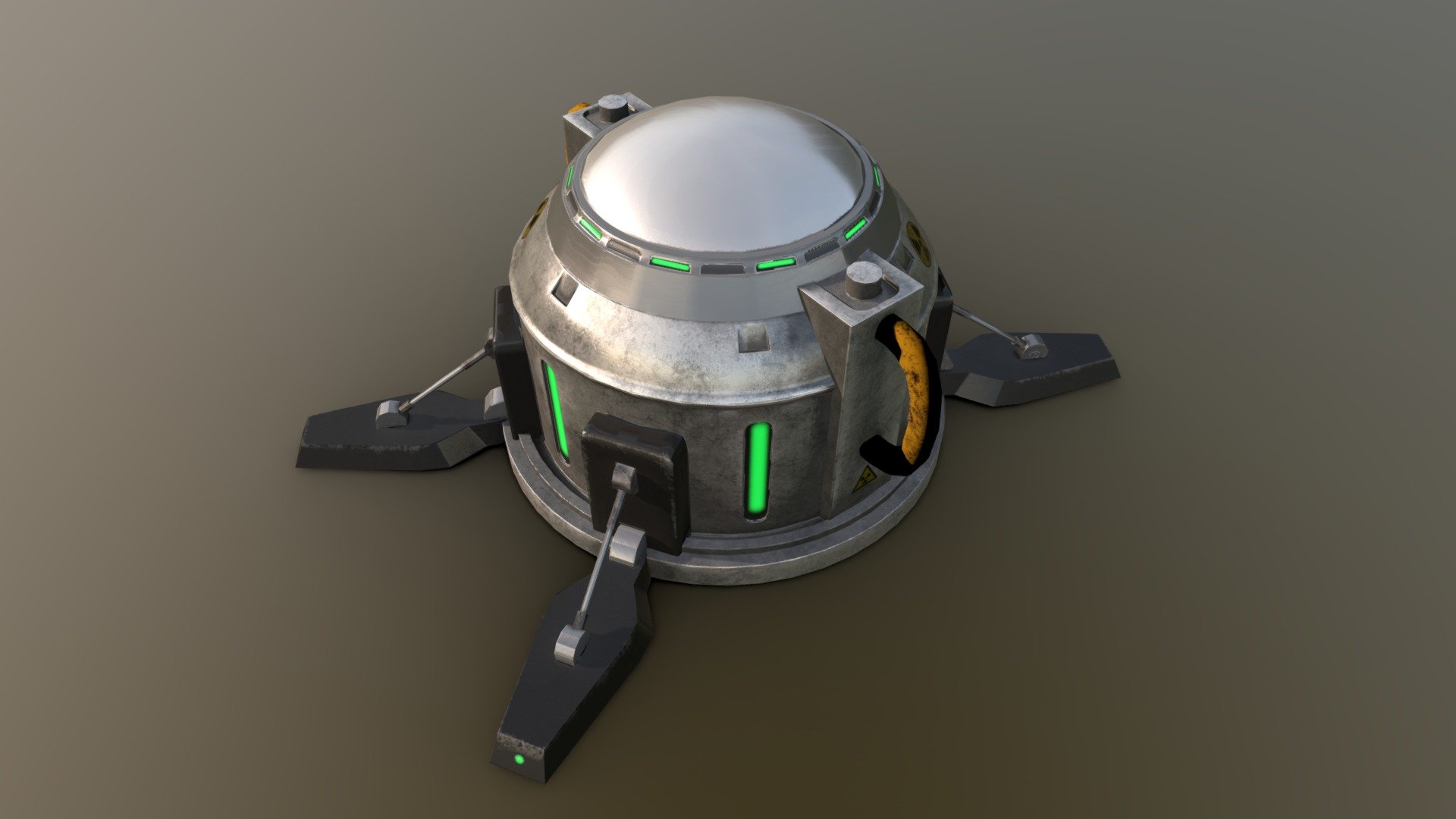 Personal Nuke! - 3D model by maimo [f22970f] - Sketchfab