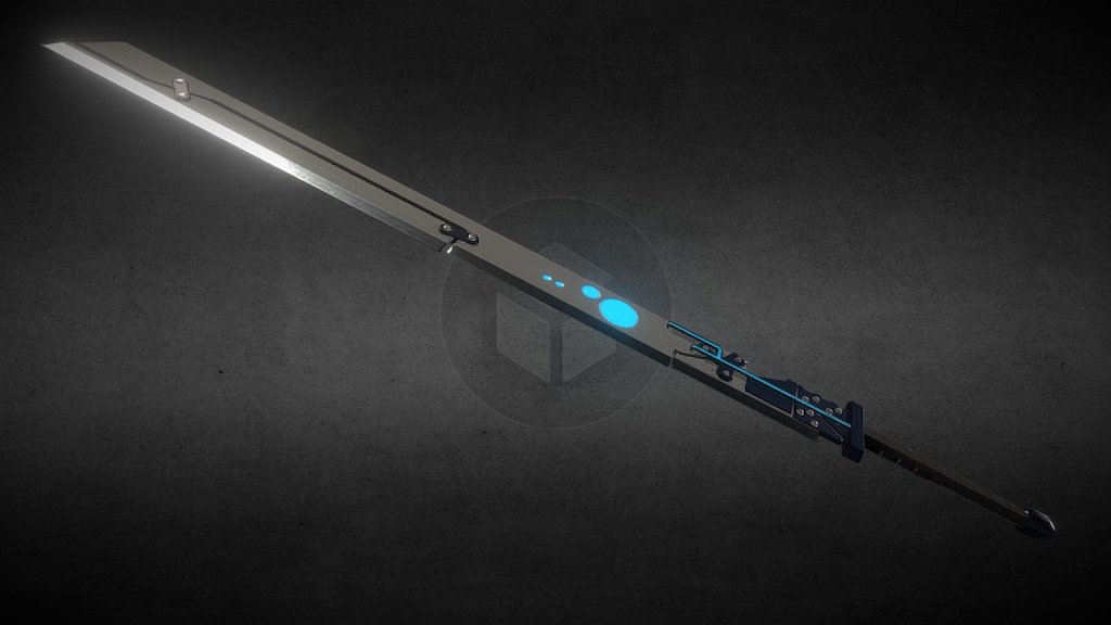 Sci-fi Sword - 3D model by Aki_Kato [f229c06] - Sketchfab