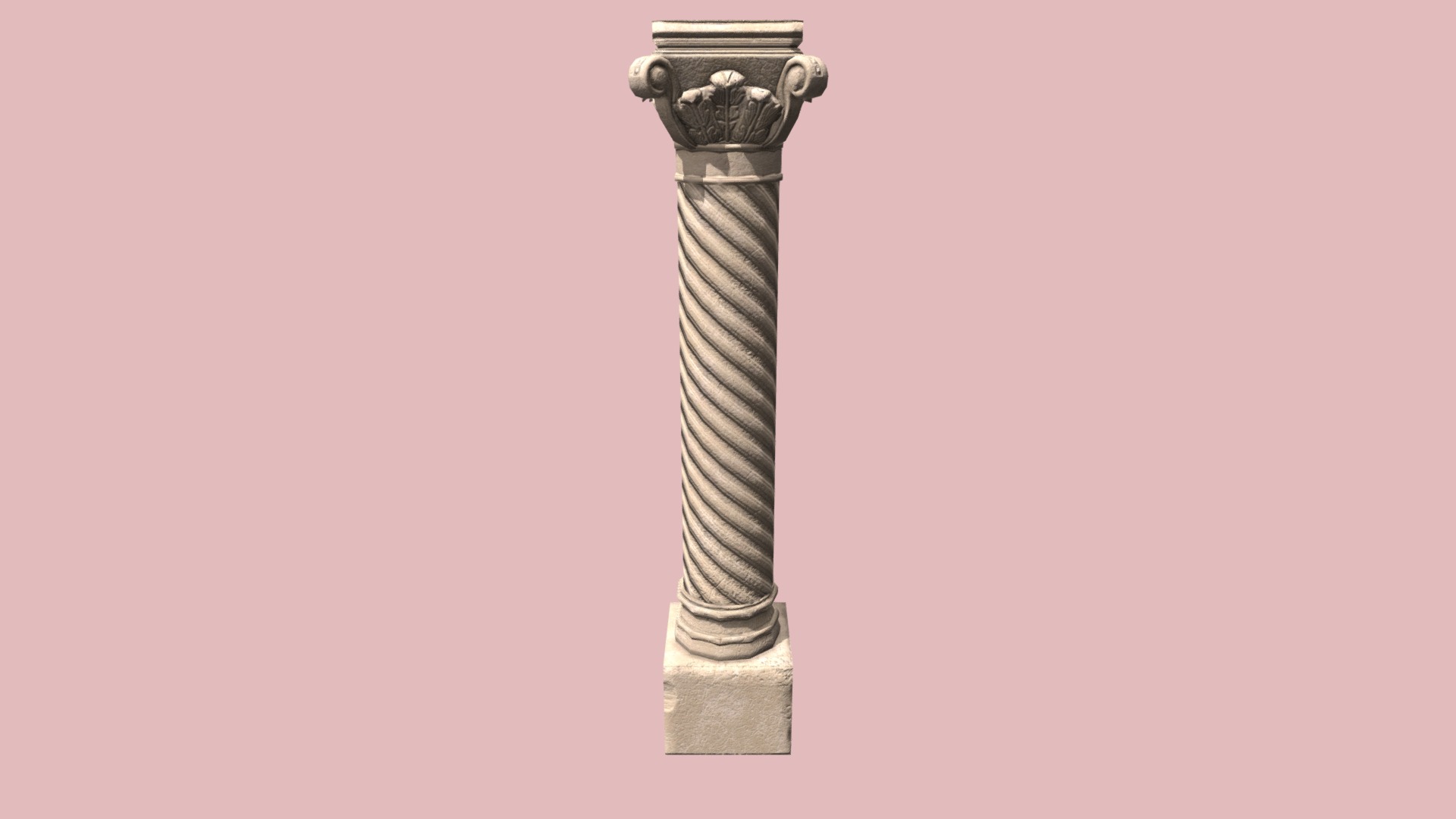 Greek column - 3D model by Raul Martinez (@RaulM97) [f22a6c8] - Sketchfab