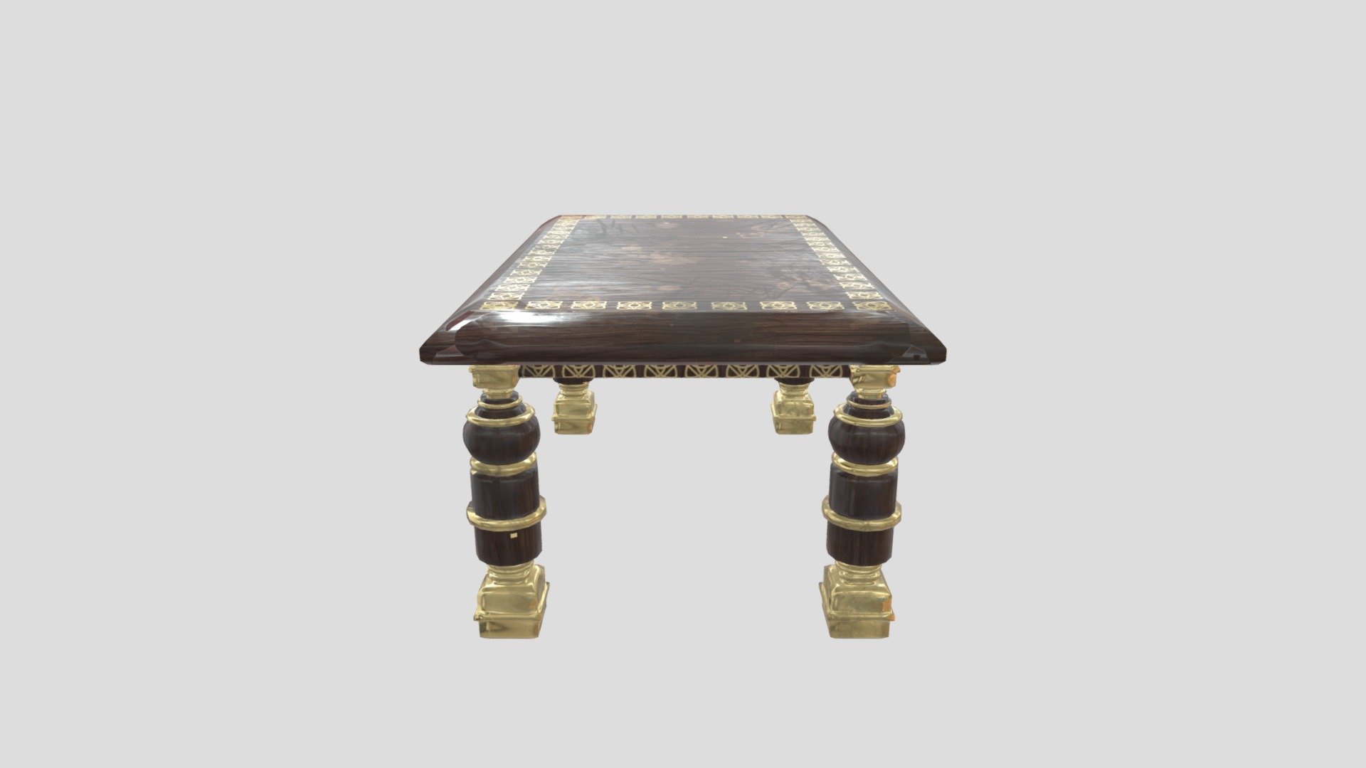 Victorian Table - 3D model by SachaBonello [f22b1d1] - Sketchfab
