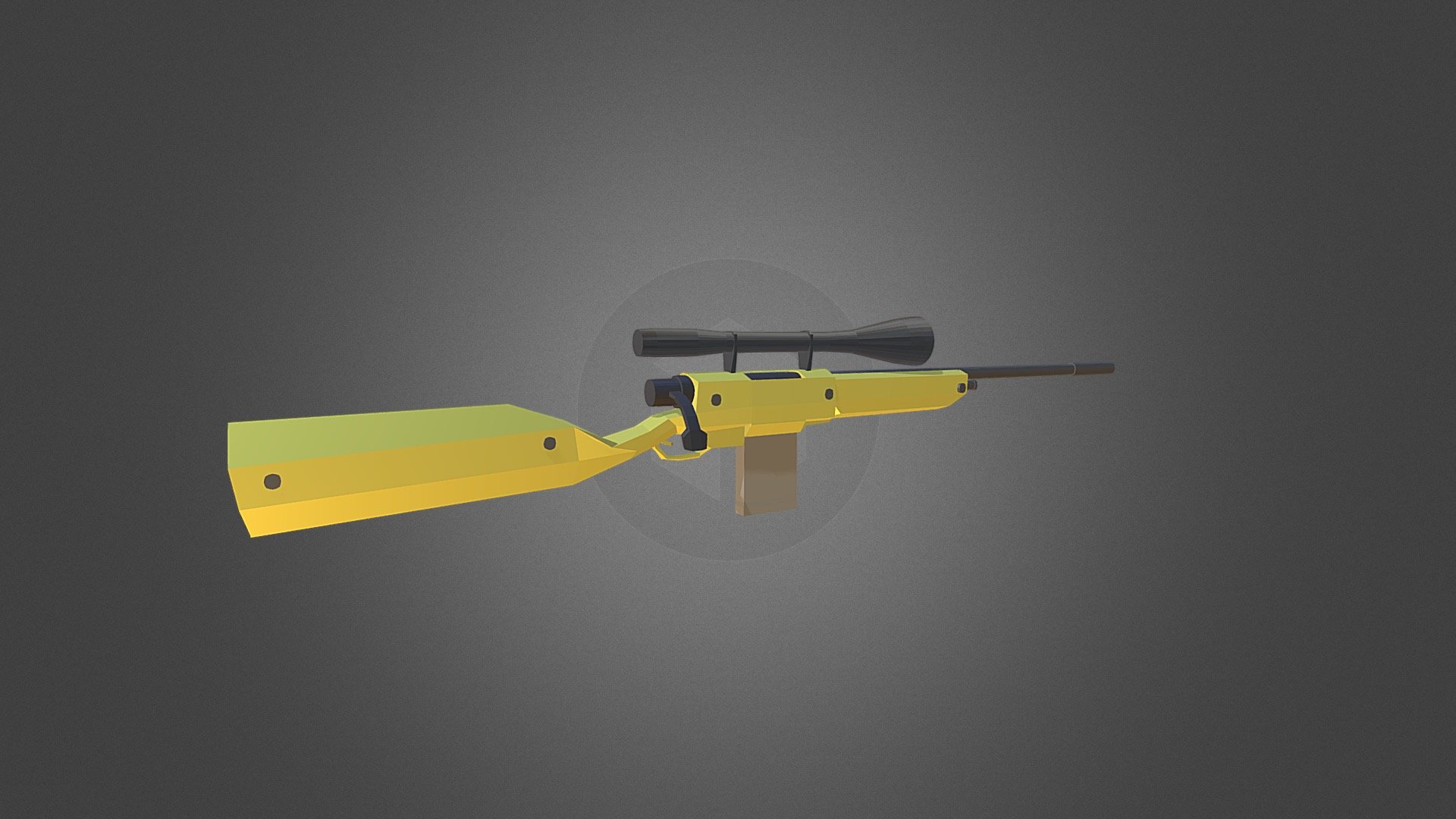 sniper_rifle 01-02-19 - 3D model by Abducted Studios (@AbductedStudios ...