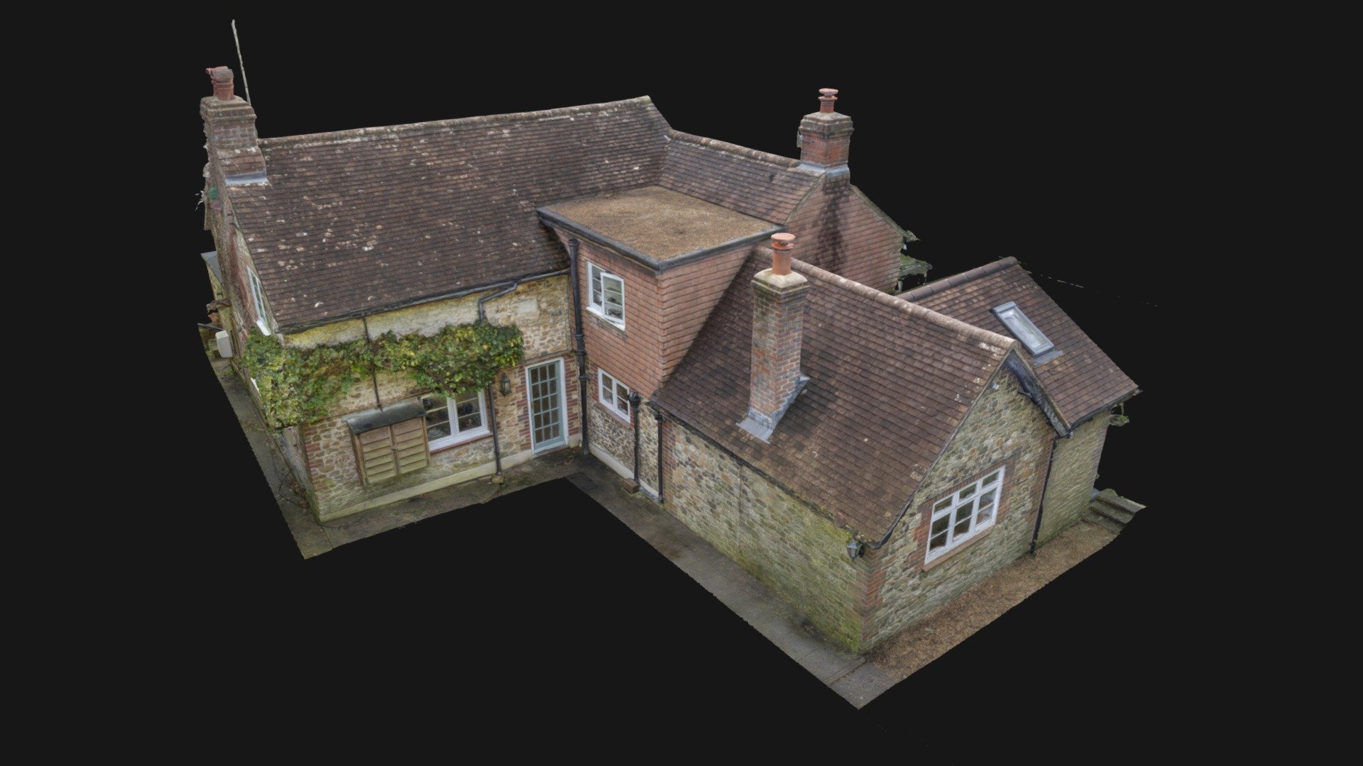 Hampshire Cottage - 3D model by WGPdigital [f22ca57] - Sketchfab