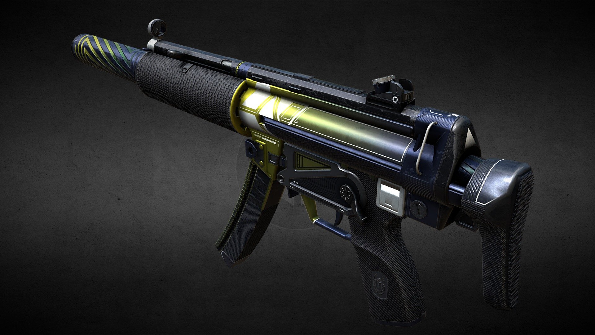 CS20 - MP5 - Condition Zero - 3D model by tanapta [f22cd4b] - Sketchfab