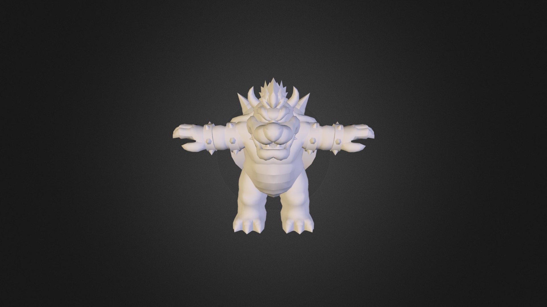 Bowser Normal - 3D model by rabbeseking [f22e390] - Sketchfab