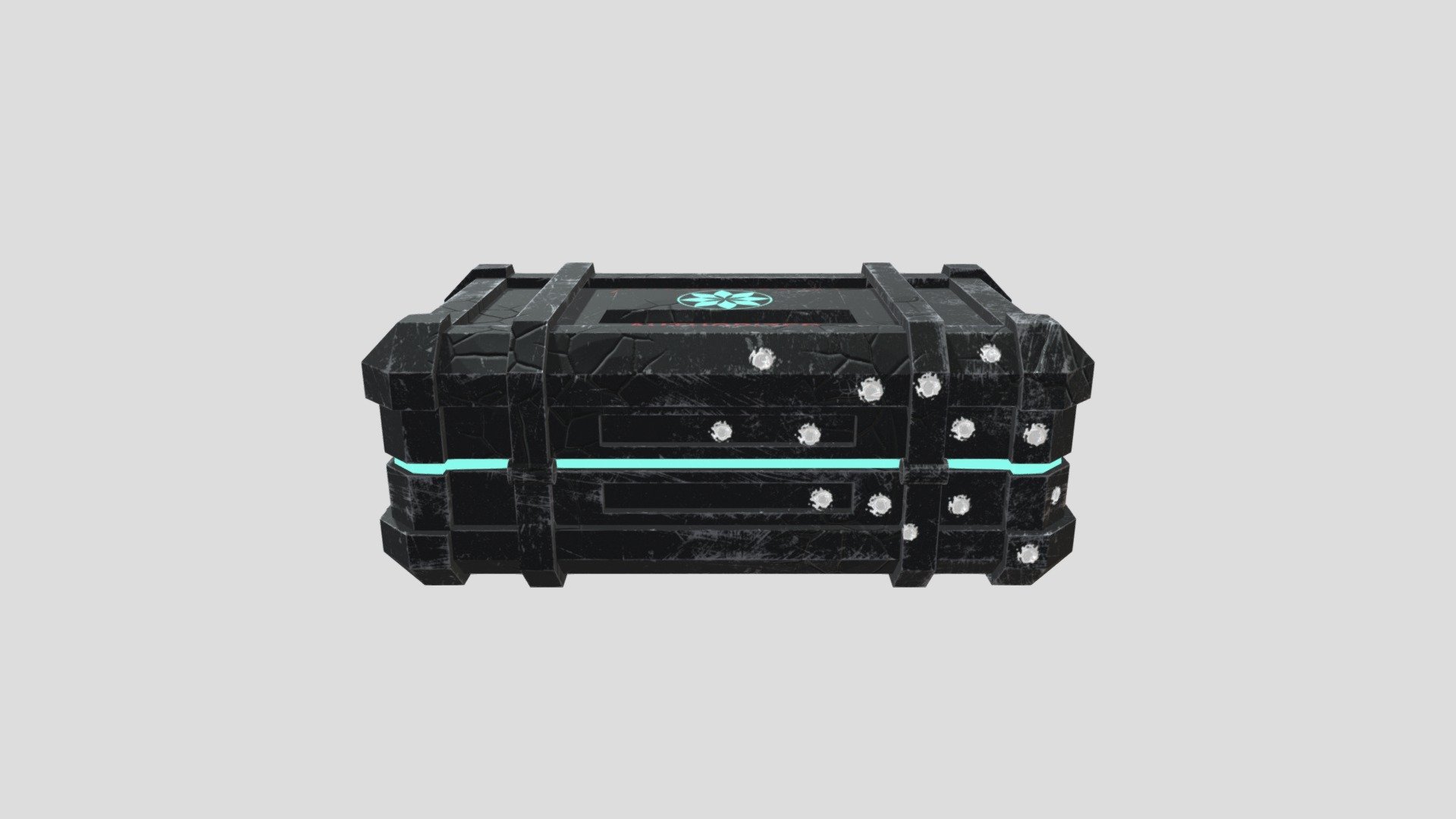 Sci Fi Crate - 3D model by wlicho [f22f1a7] - Sketchfab