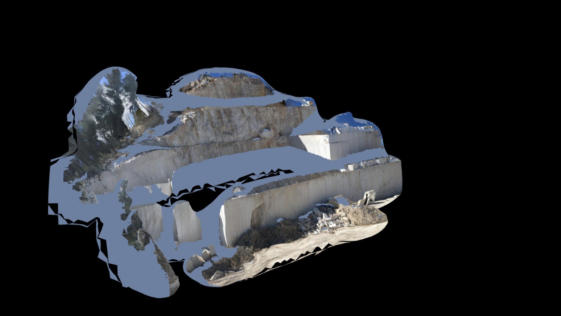 Marble quarry - 3D model by tomnmilnes [f230842] - Sketchfab