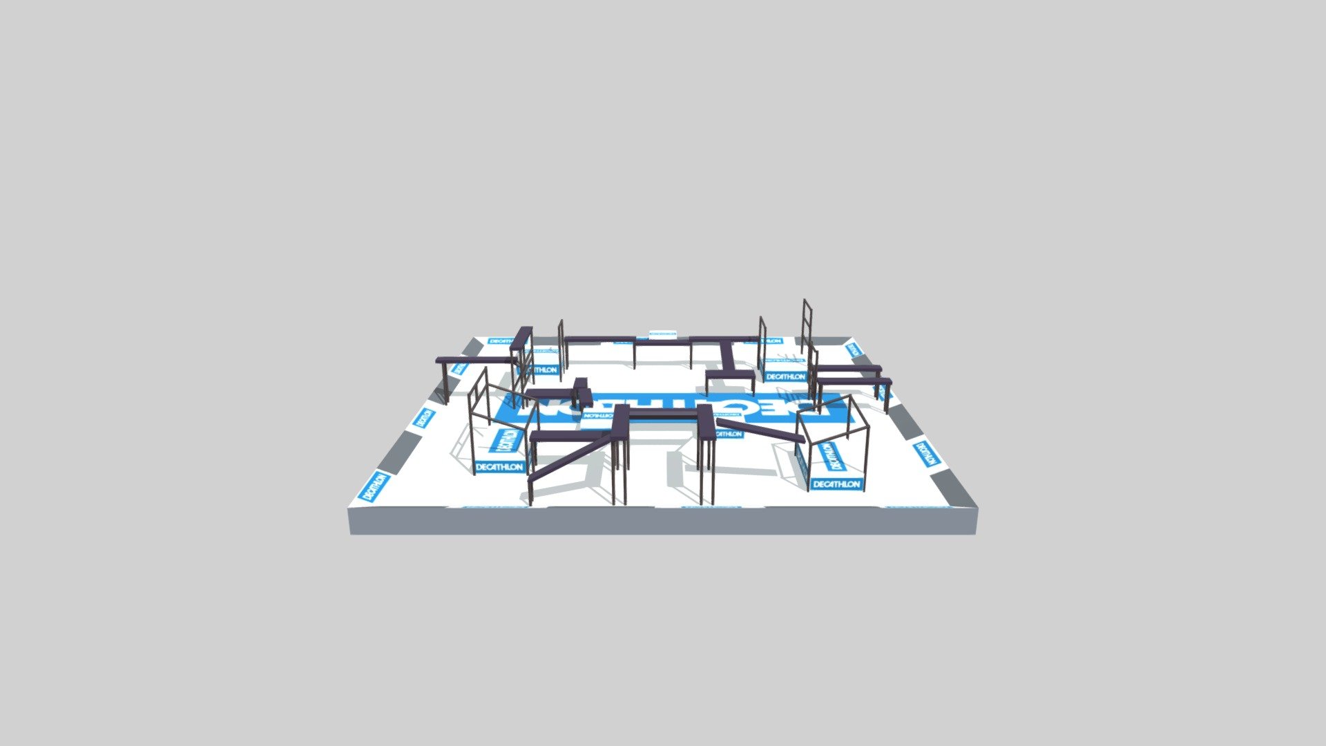CTA-DECATHLON - 3D model by Gillyann [f2319d8] - Sketchfab
