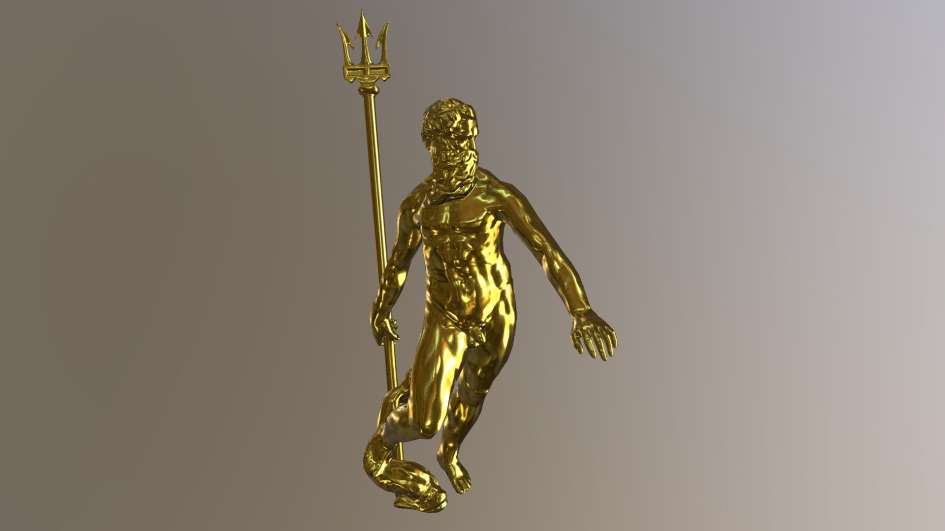 Poseidon - 3D model by funreality [f233374] - Sketchfab