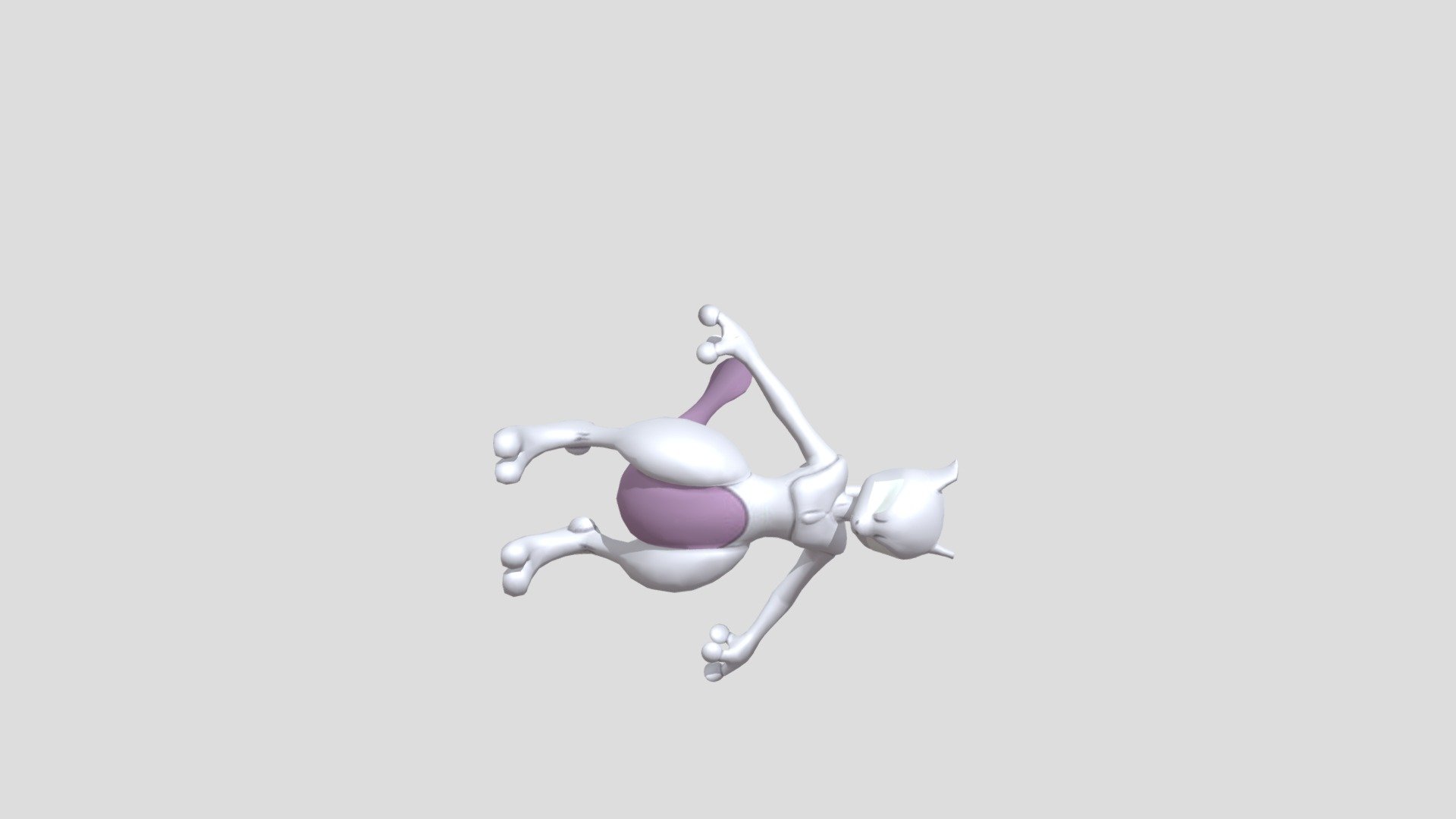 My Animated Mewtwo - Download Free 3D model by 31schrci [f234190 ...