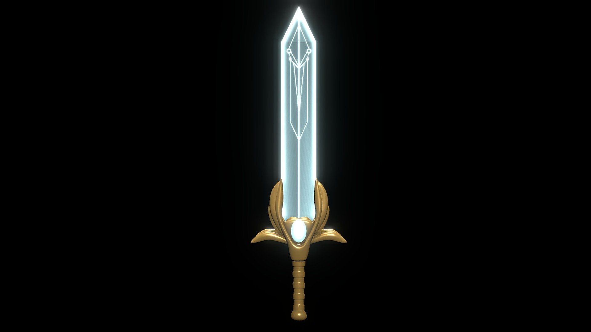 Sword of Protection - 3D model by ETStudios [f236bbe] - Sketchfab