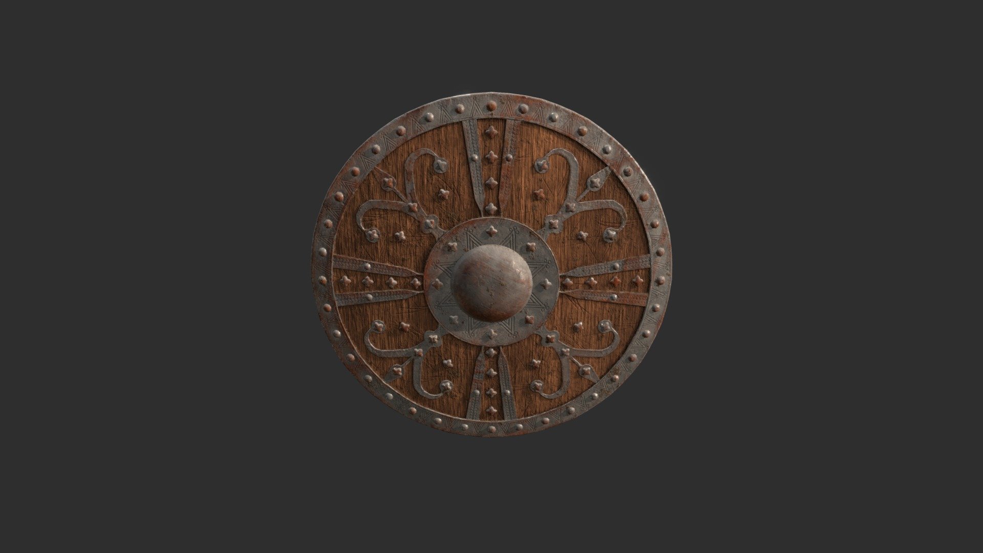 Fantasy Shield - 3D model by Indigo Perez (@indigoperez) [f237d90] - Sketchfab