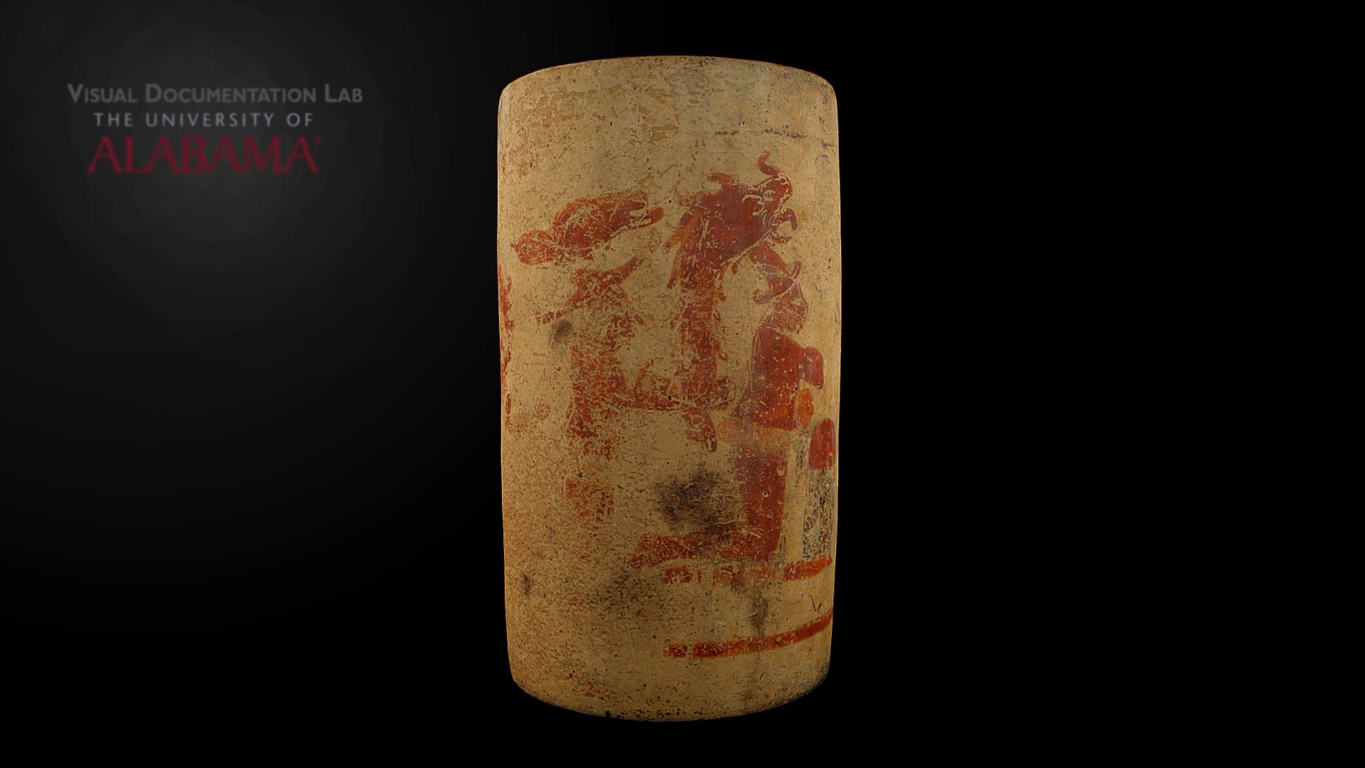 Late Classic Maya vase, Ixkun - 3D model by Alexandre Tokovinine ...