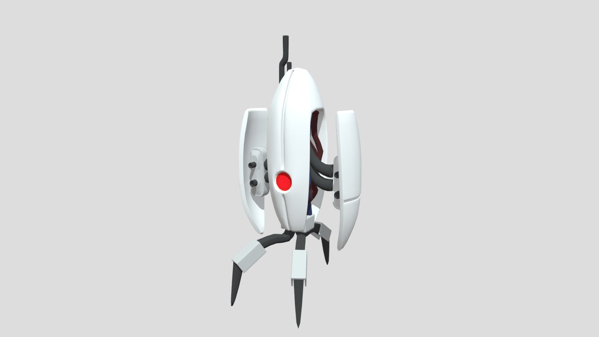 Sentry - Portal 2 - 3D model by MrFabry (@fabryArts) [f23a51b] - Sketchfab