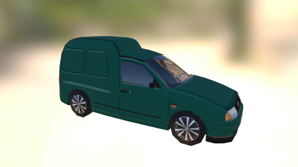 Caddy (commercial) - 3D model by kliekie [f23ae50] - Sketchfab