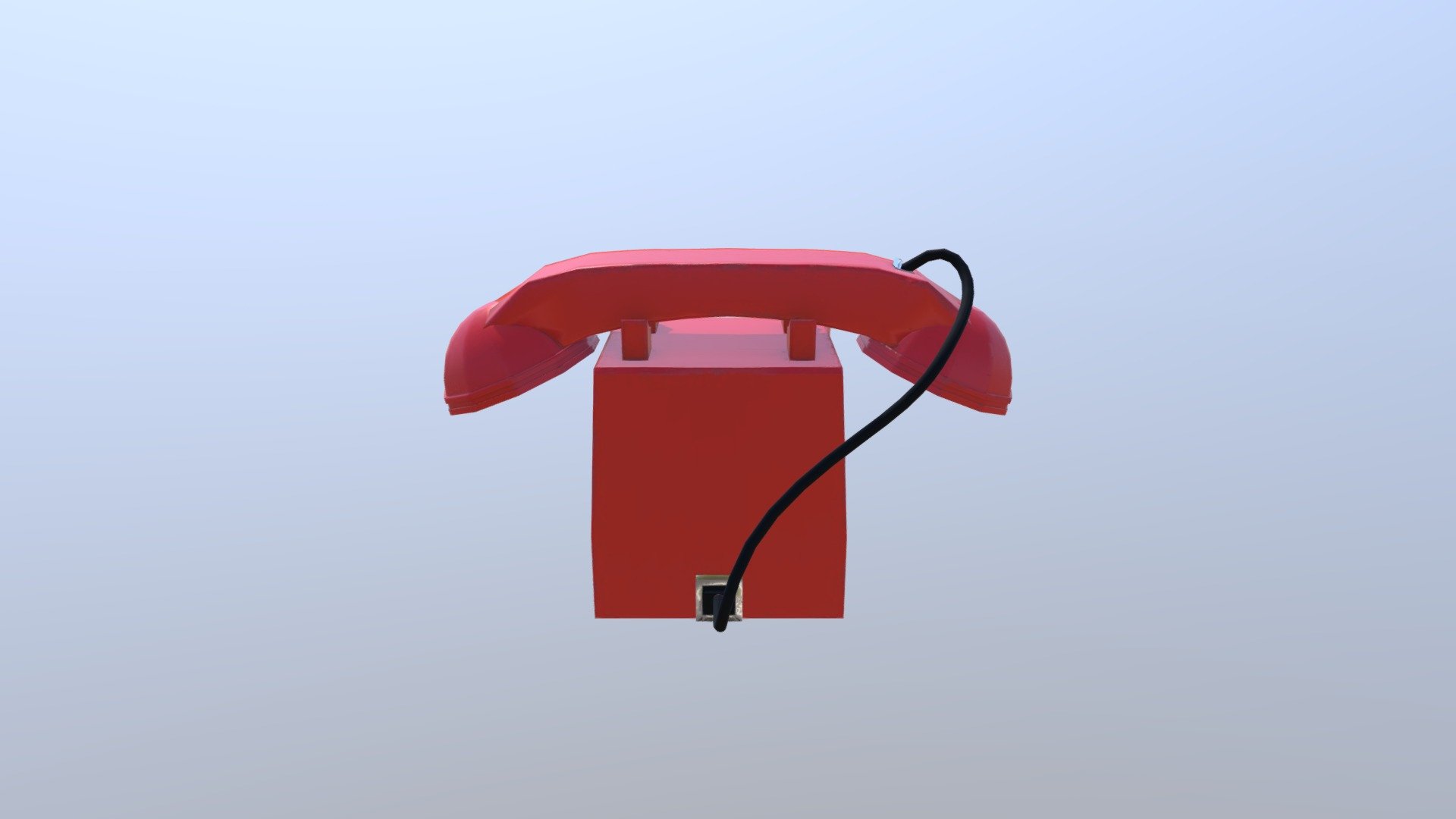 Telephone - 3D model by Connor.Fowler [f23b273] - Sketchfab
